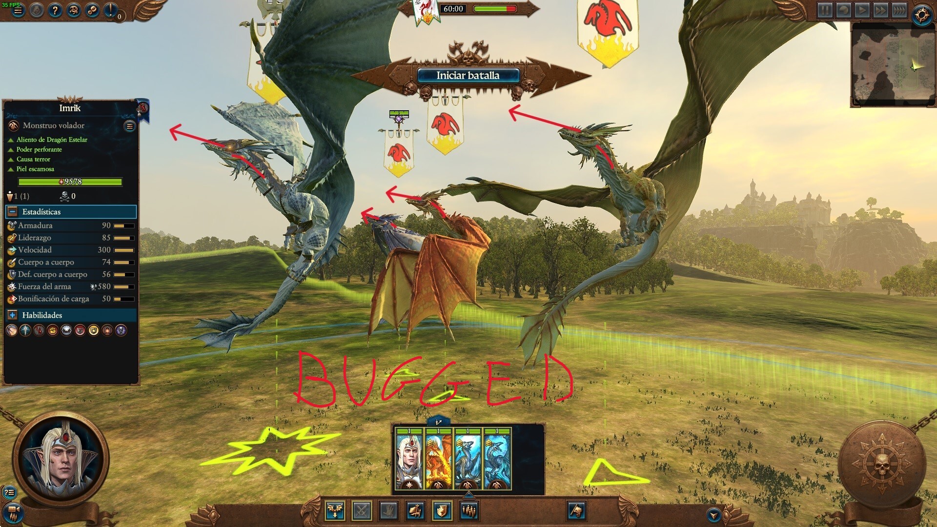 Dragon Breath attack animation bug / Buggy Dragon animation in battle ...