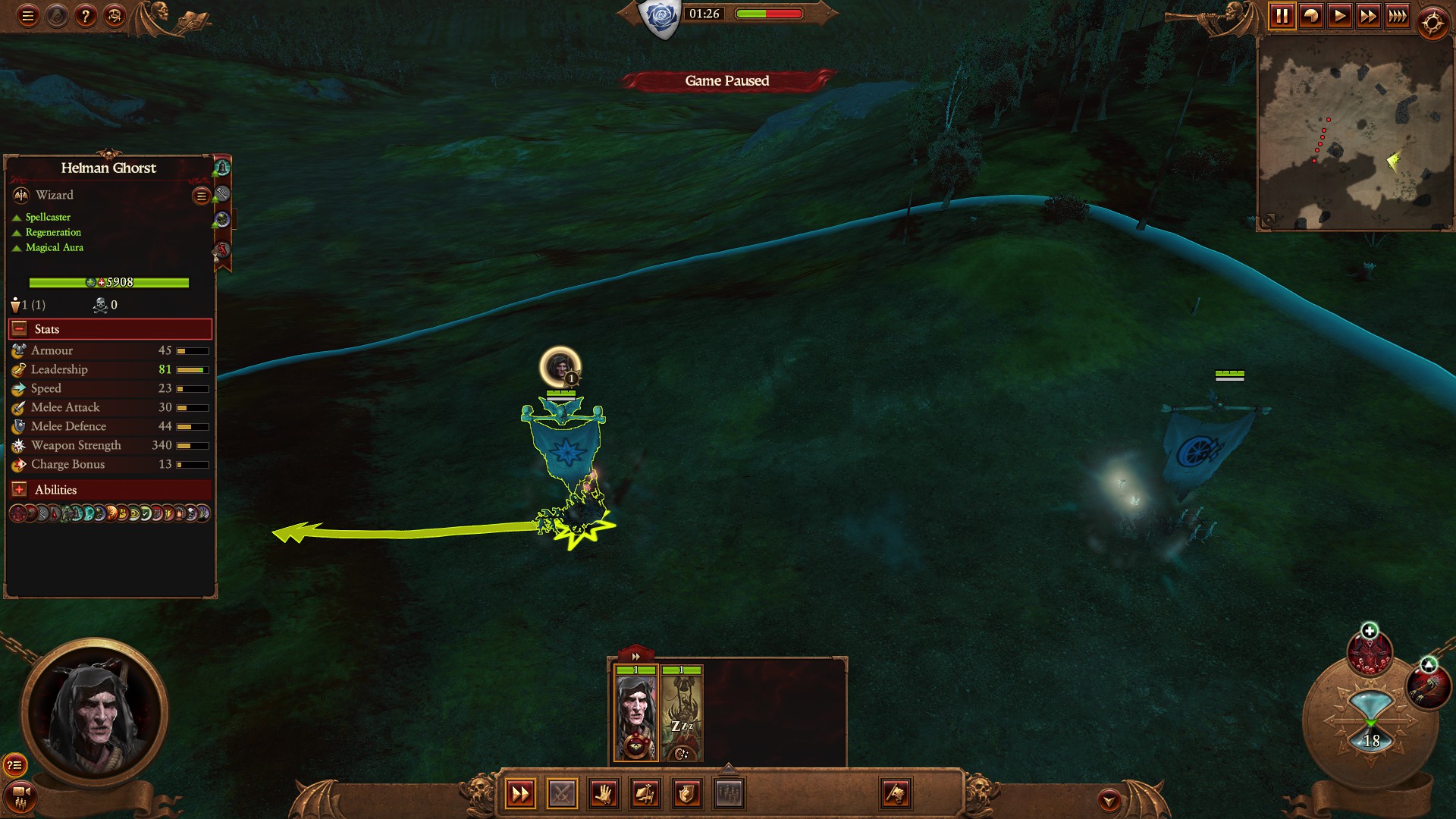 Vigour Mortis buff on Corpse Carts isn't applying to "self" - Total War ...