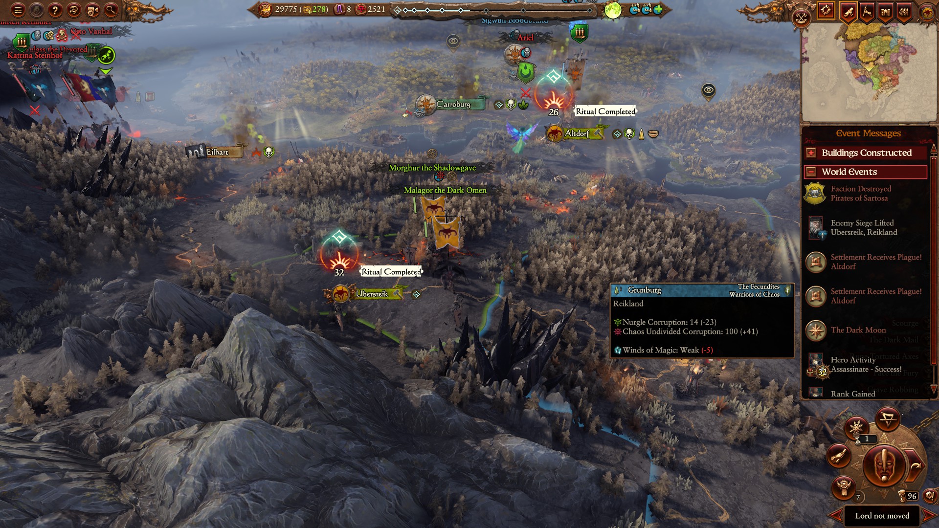Herdstone settlement graphically disappears - Total War: WARHAMMER