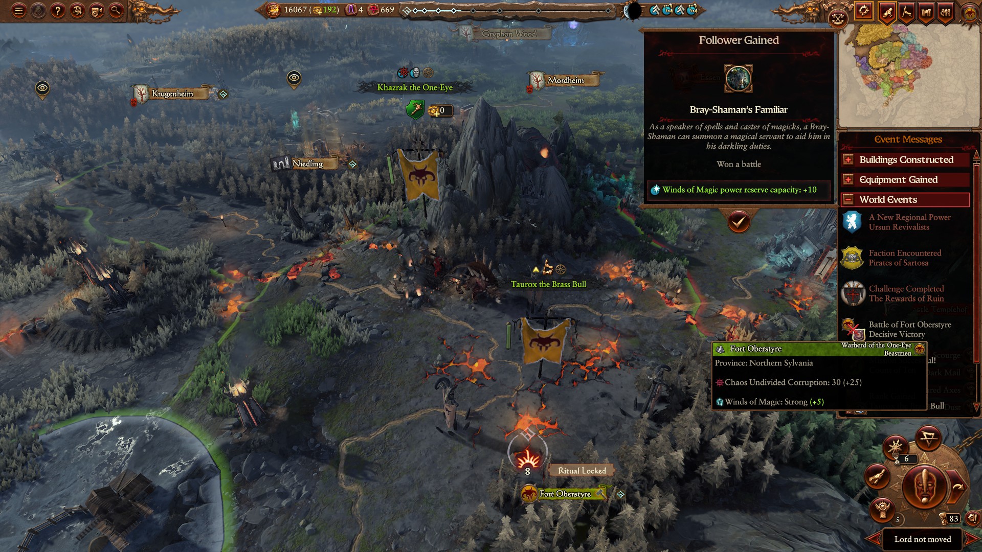 Herdstone settlement graphically disappears - Total War: WARHAMMER