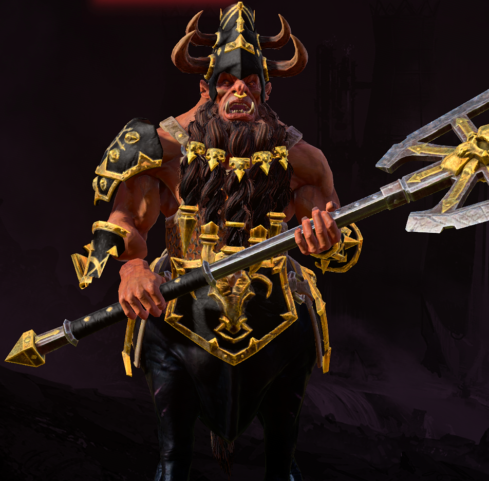 Bull Centaur Taur'ruk (tarruk) variant 4 arm/gauntlet visual bug ...