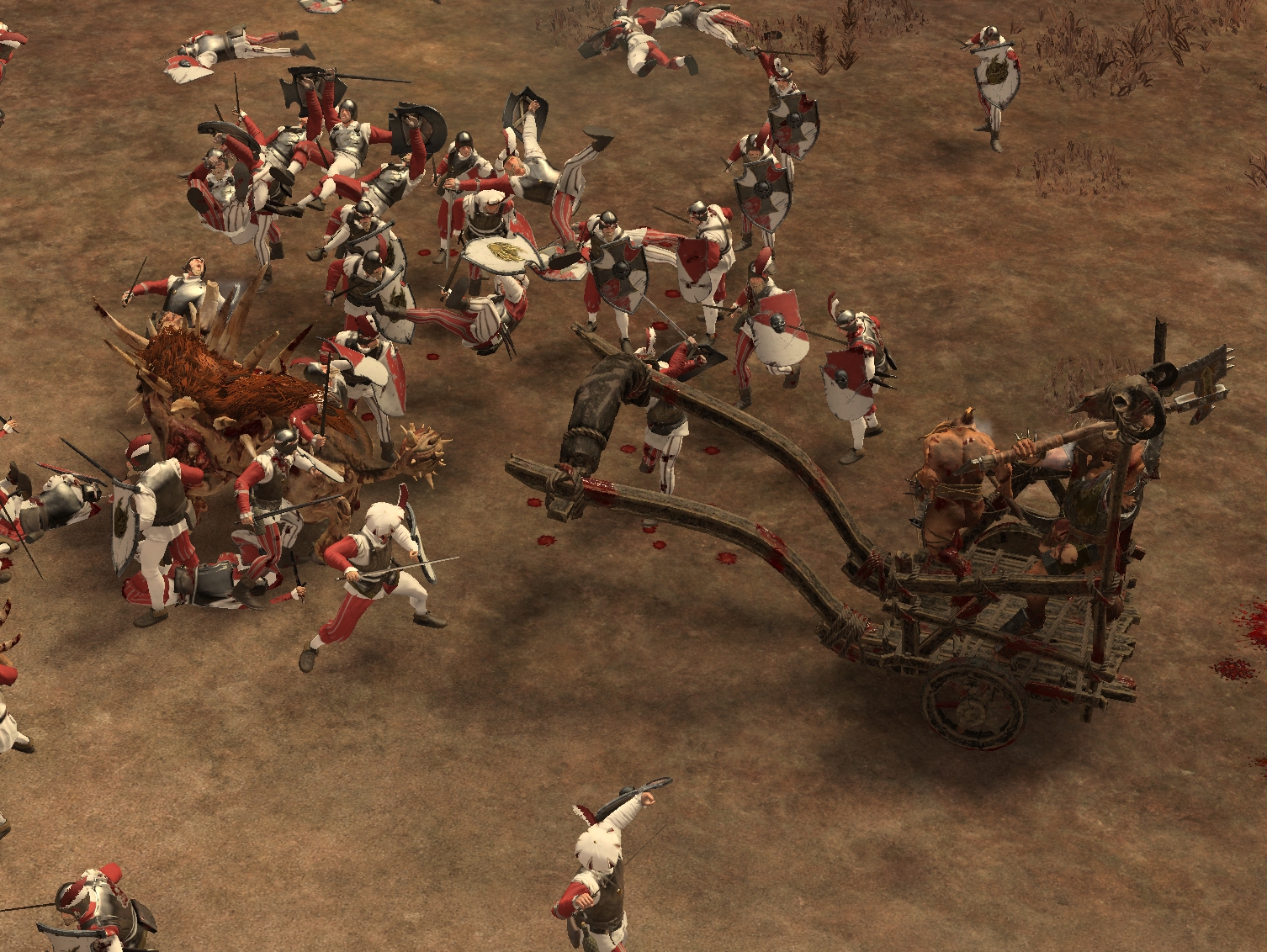 Razorgor mounts animation bug - Total War: Warhammer