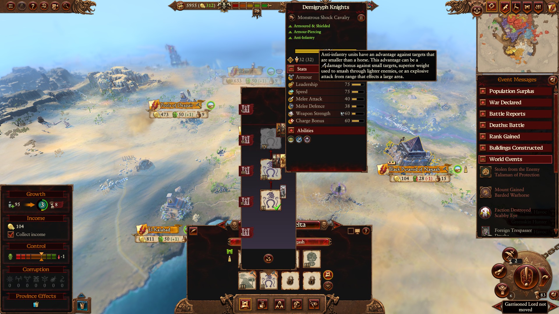 Demigryph Knights (regular) - Total War: WARHAMMER
