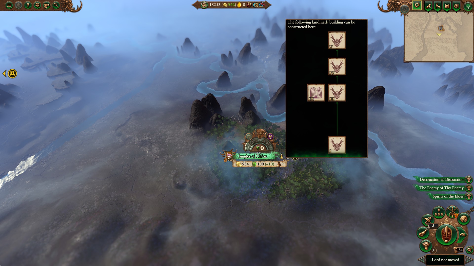 landmark preview UI wood elves forests - Total War: Warhammer