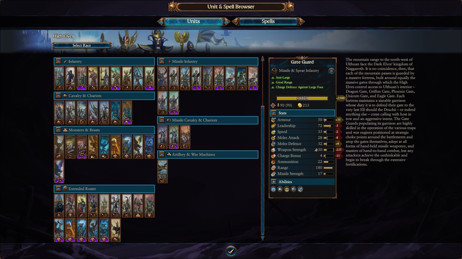 Gate Guard (HE gates units) - Total War: WARHAMMER