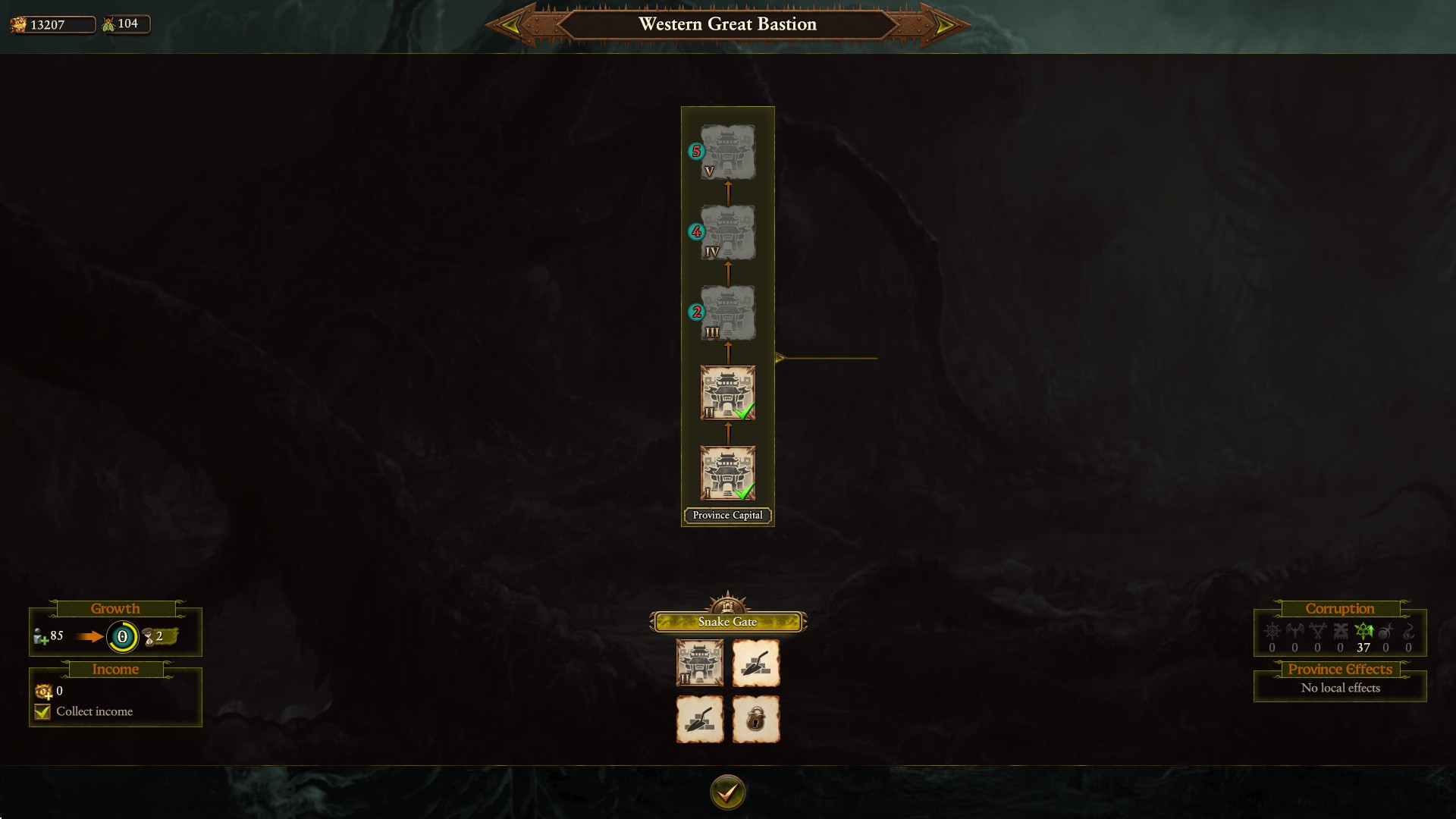 Three building slots that you can't use in Bastions - Total War: Warhammer