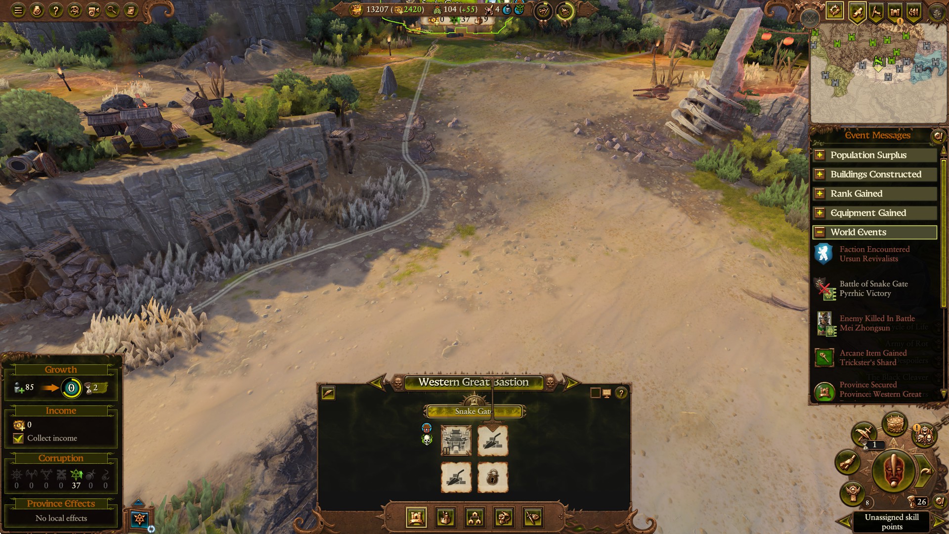 Three building slots that you can't use in Bastions - Total War: Warhammer