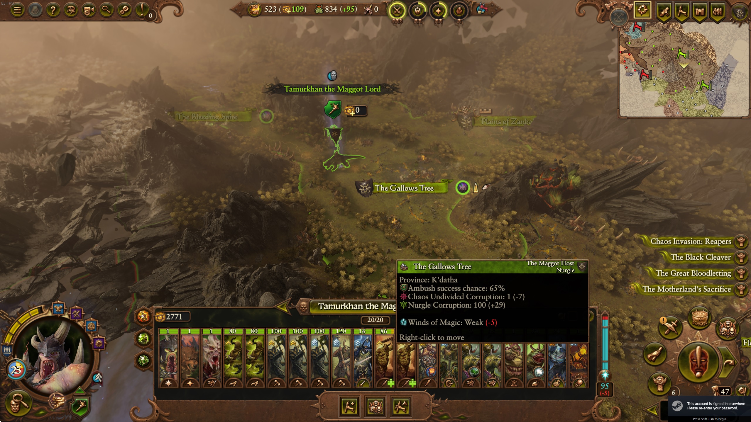 Teleporting to Start Location - Total War: WARHAMMER