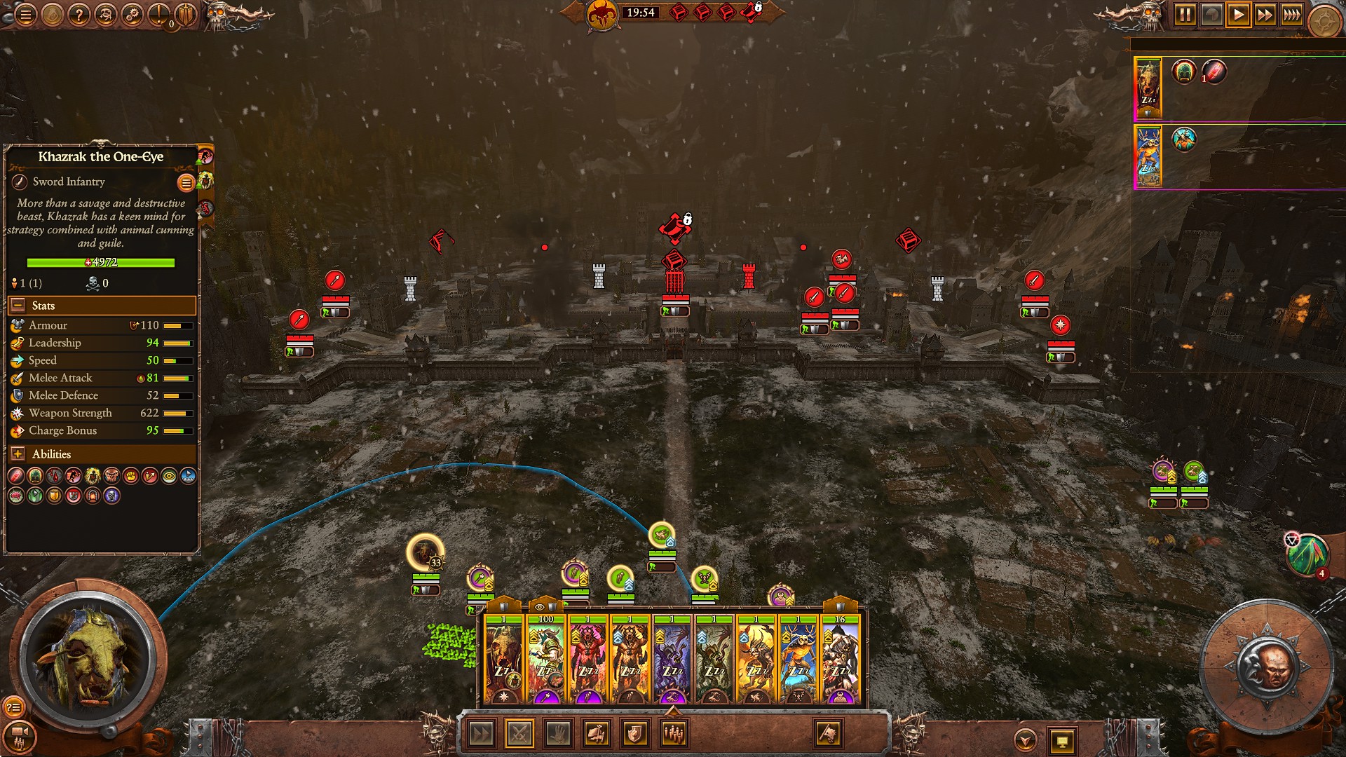 Beastmen Siege Army Ability "Shatterstone" does not work in FORT siege ...