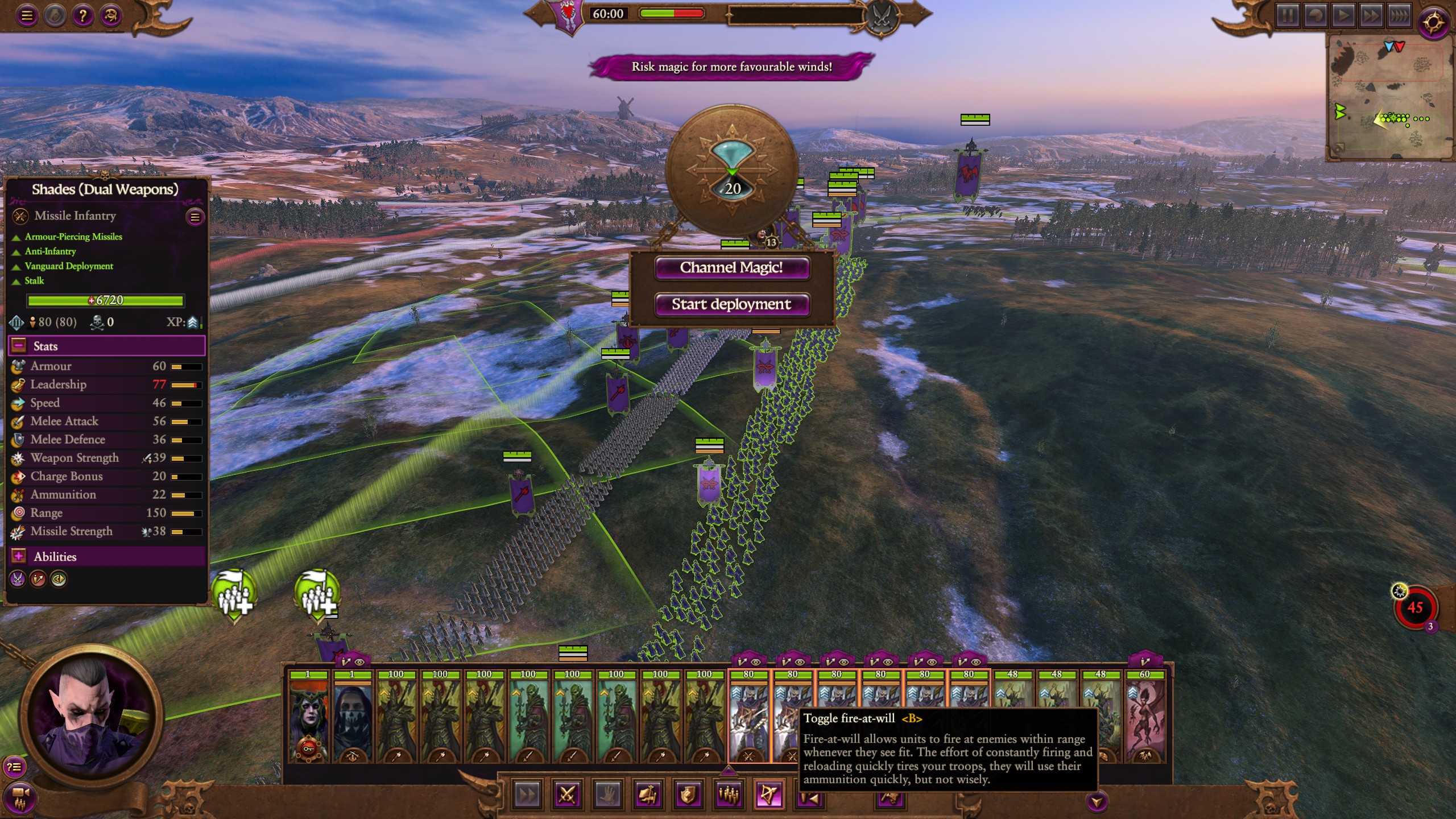 Dark elves ranged units don't shoot against dwarves in multiple armies battle - Total War: WARHAMMER