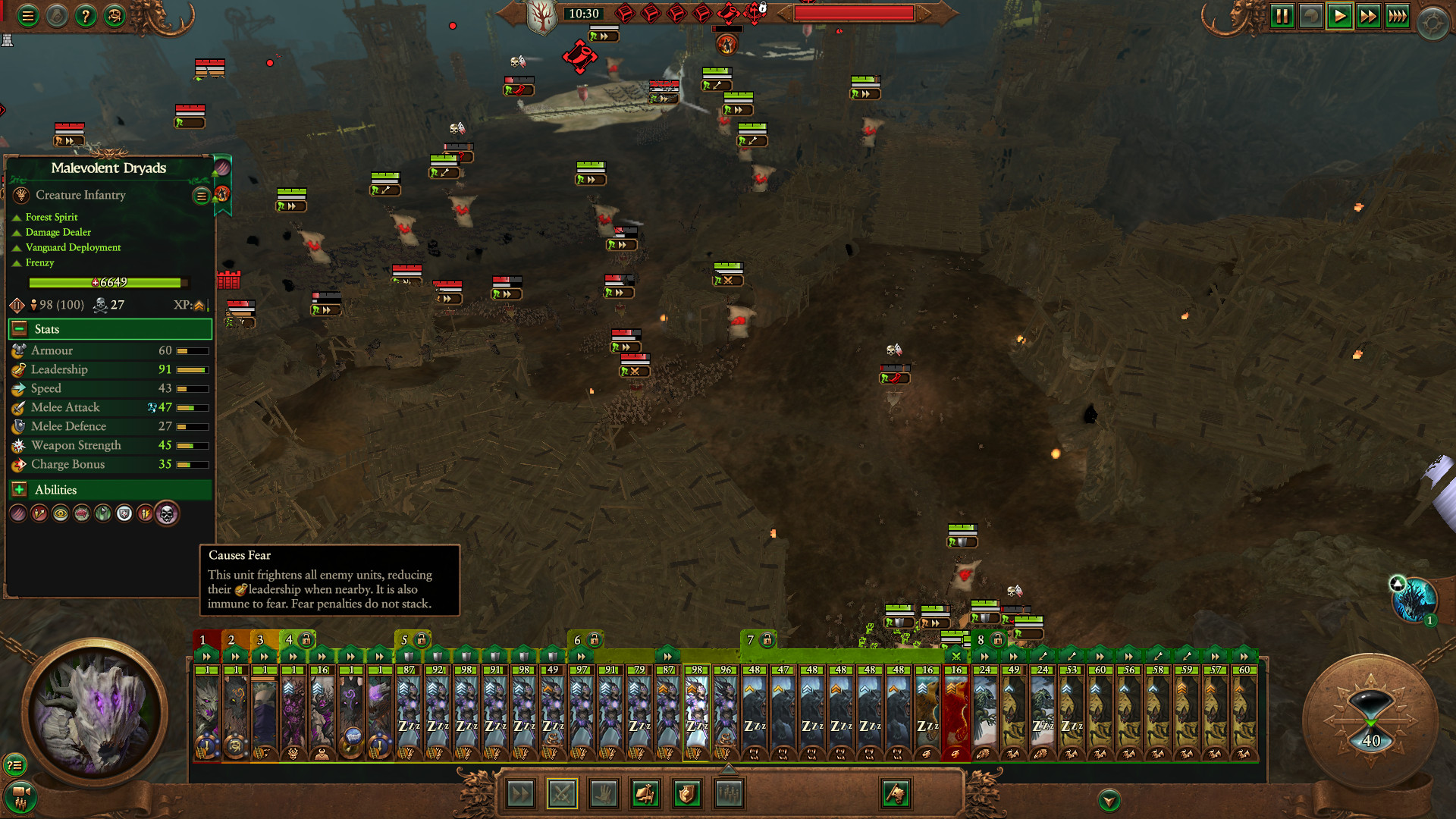 Drycha Forest Ambush Everywhere - Total War: WARHAMMER