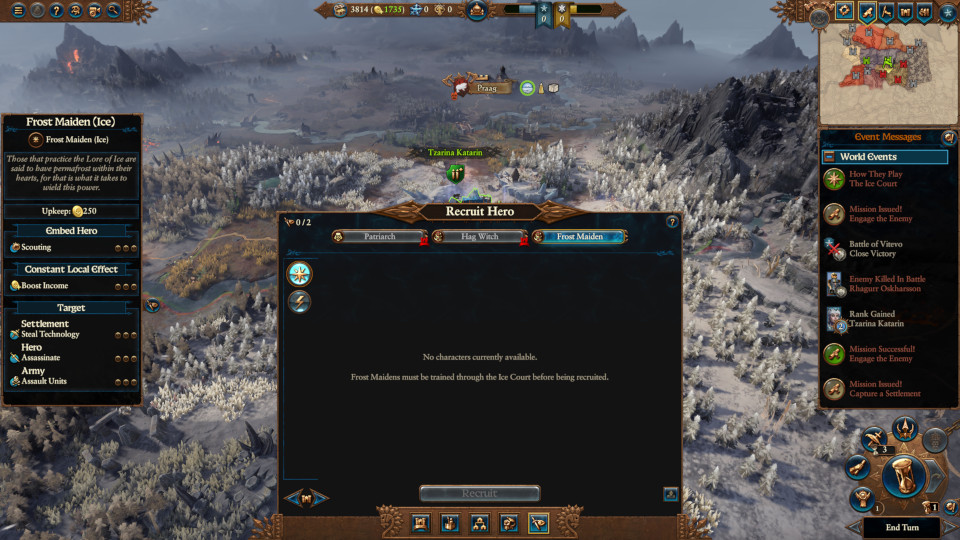 Character Pool Unavailable After Activating DLC - Total War: WARHAMMER