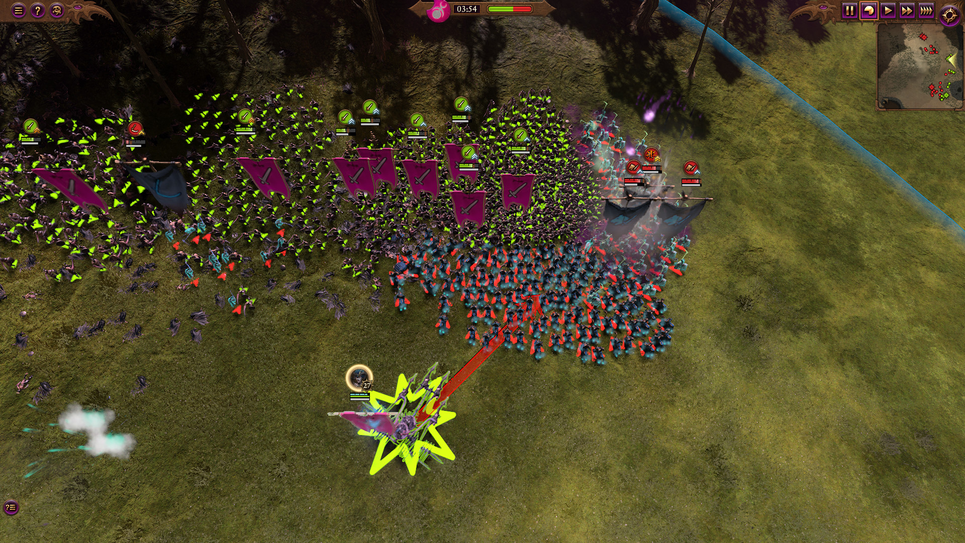 Collision Instant Turnaround - Total War: WARHAMMER