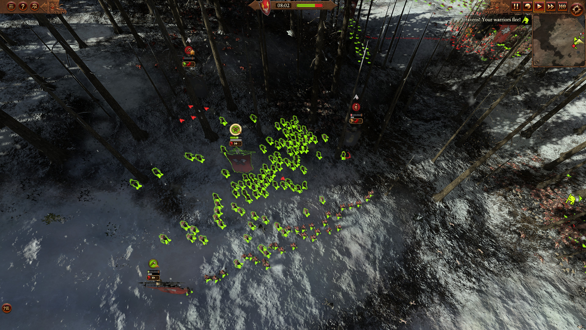 Units Drop Orders - Adjacency with Ordered Target - Total War: WARHAMMER
