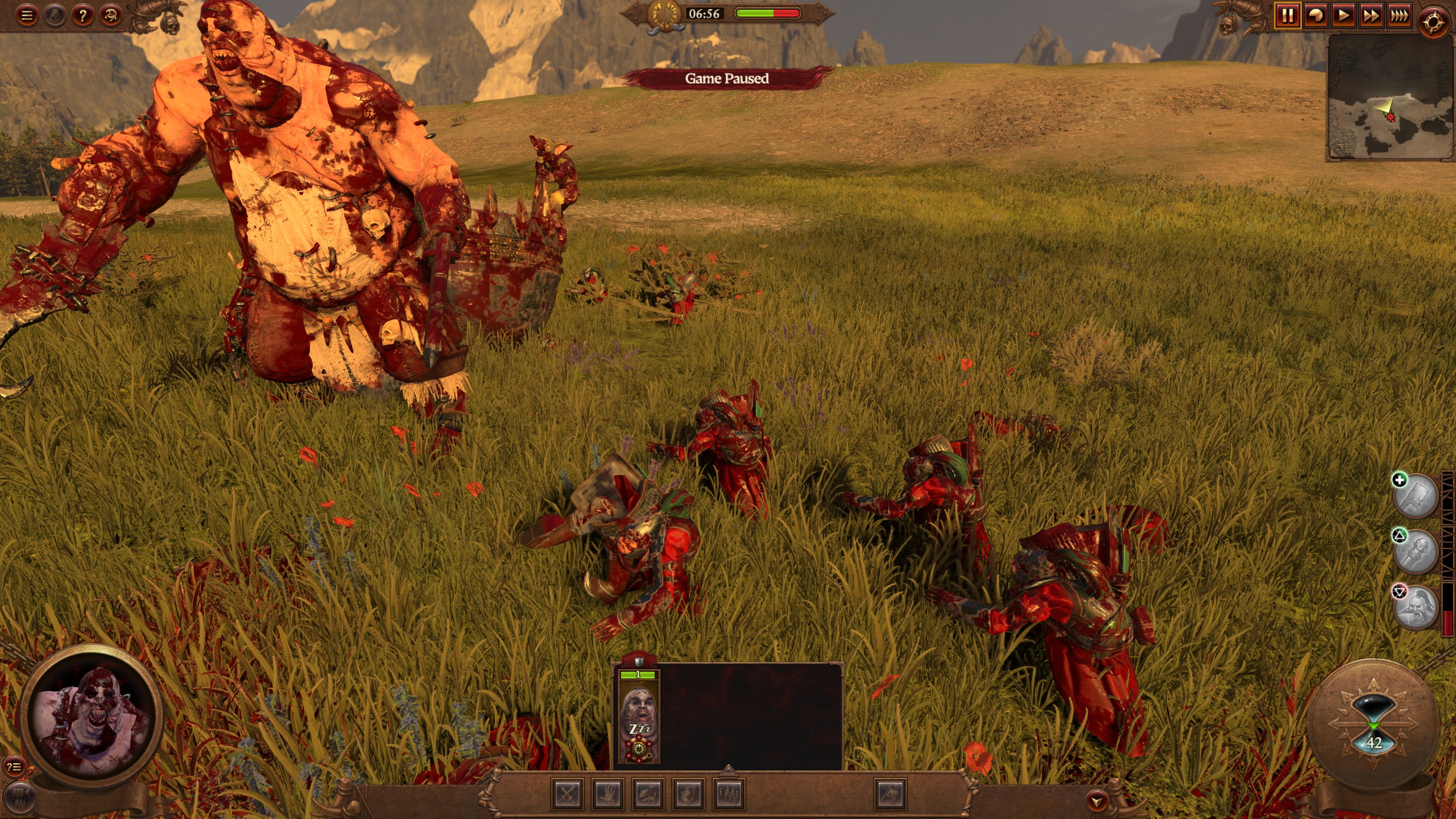 Skrag the slaughterer sync kill bug - Total War: WARHAMMER