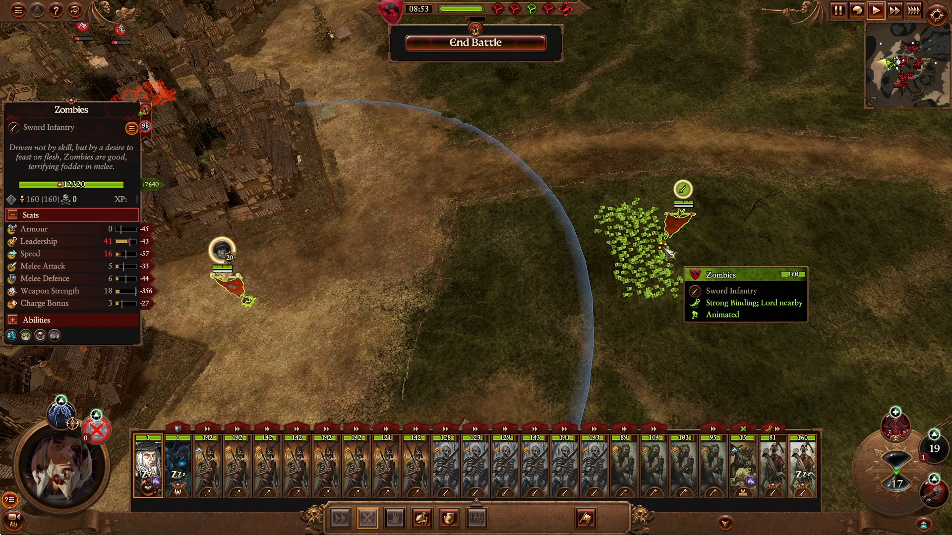 Raise Dead Range Indicator Does Not Reflect "Master of the Dead" Bonus ...
