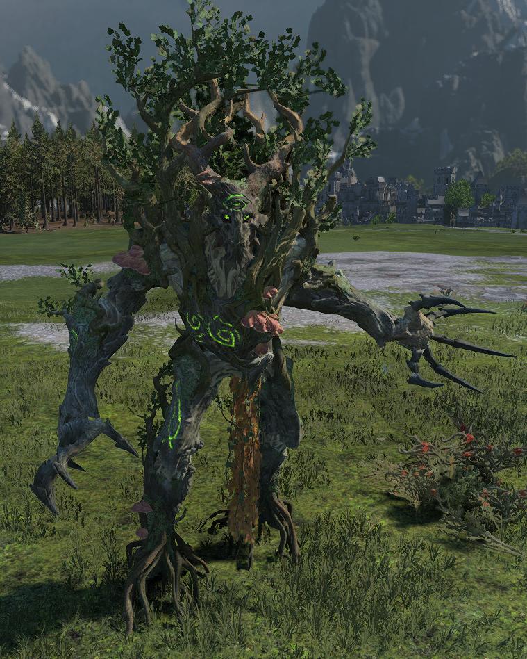The Treeman LoD distance issues - Total War: Warhammer