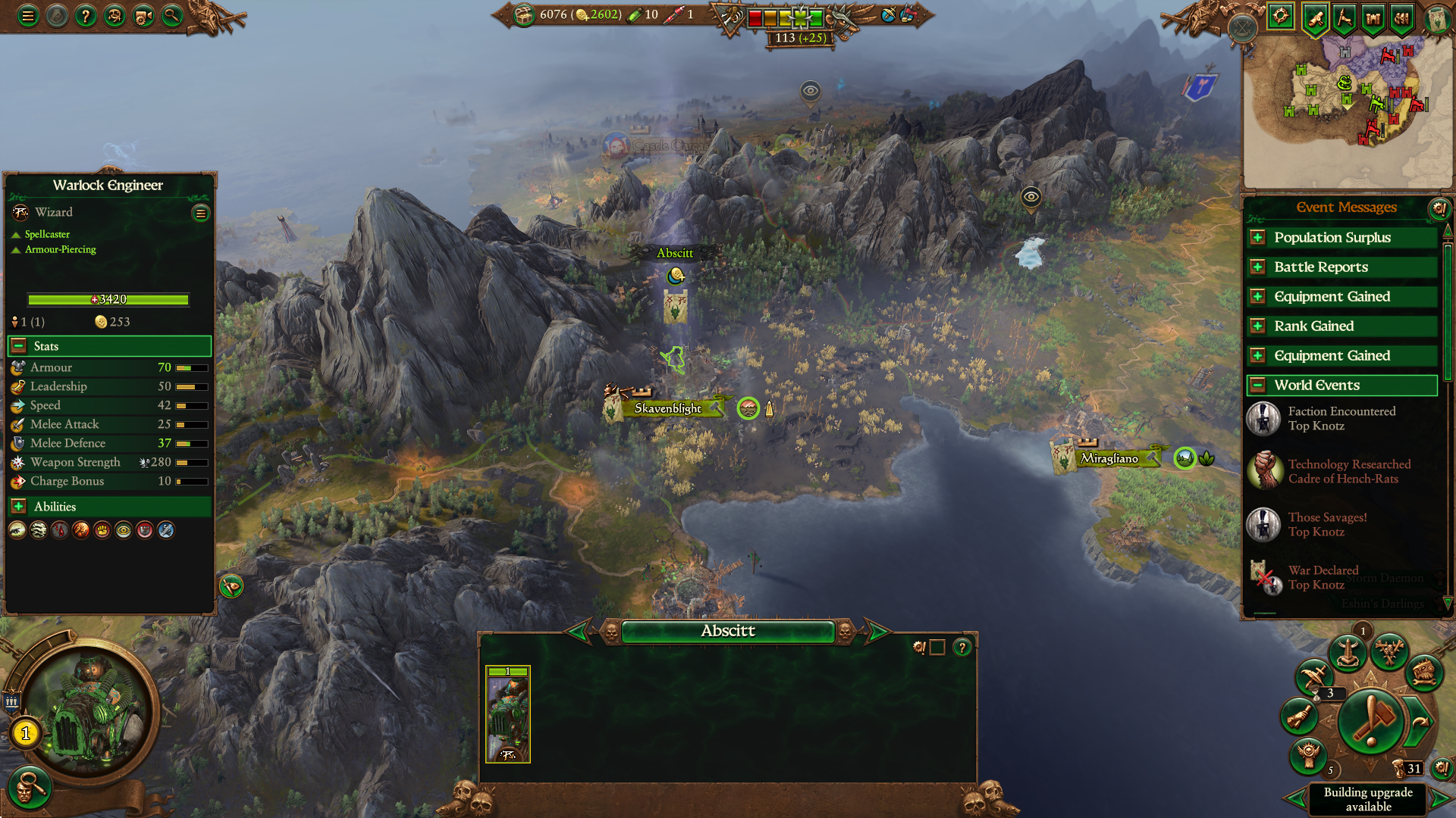 Musk of Fear - Total War: WARHAMMER
