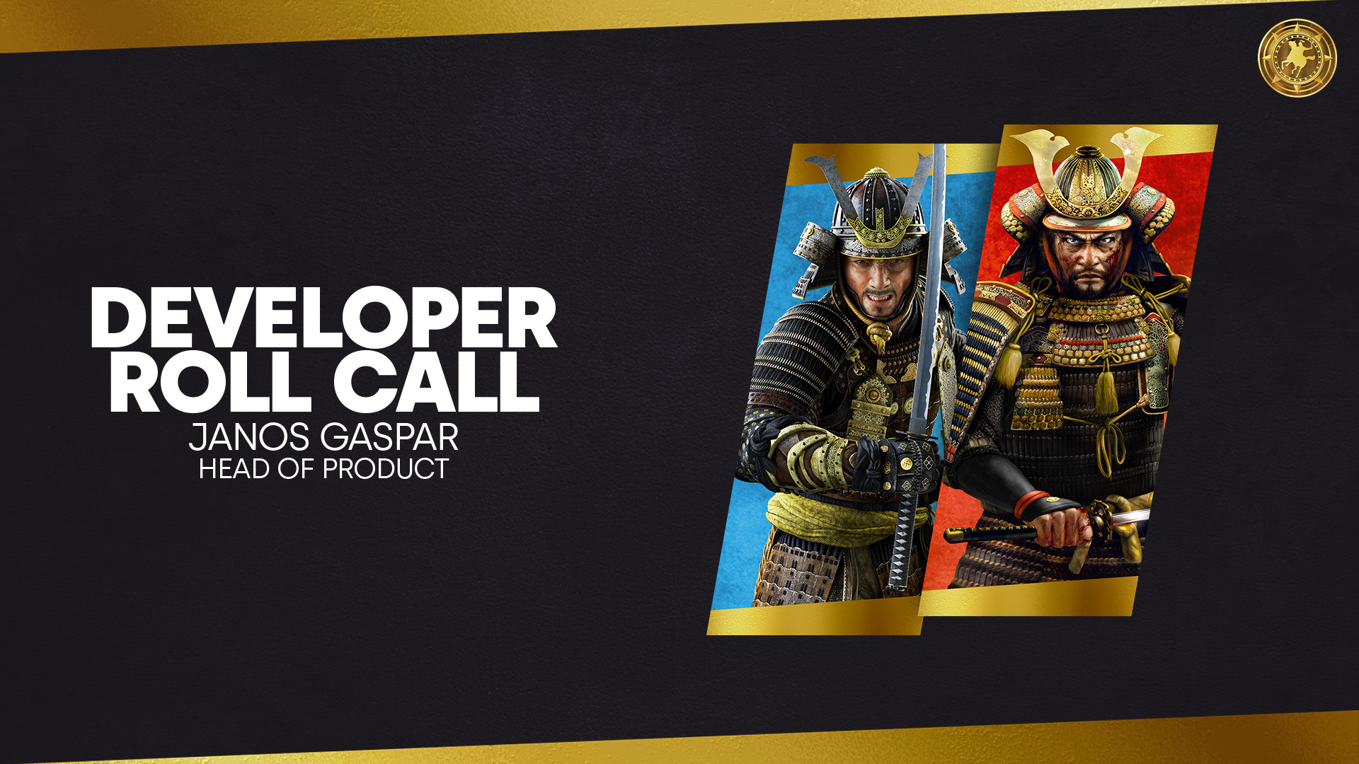Developer Roll Call: Shogun 2 - Janos Gaspar, Head of Product - Total War