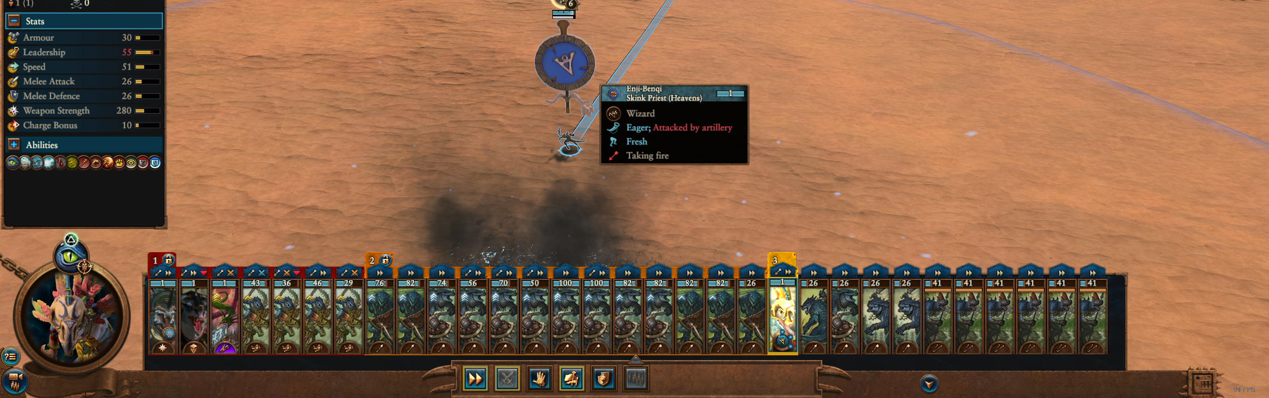 Spell Casting UI at the bottom right is missing - Total War: WARHAMMER