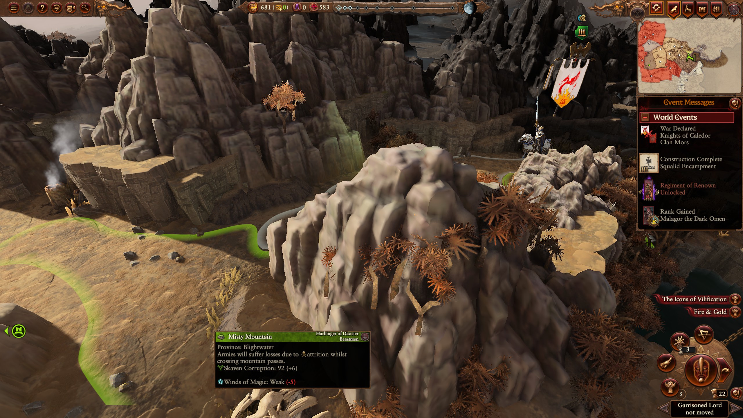 Mountain textures not loading properly - Total War: WARHAMMER