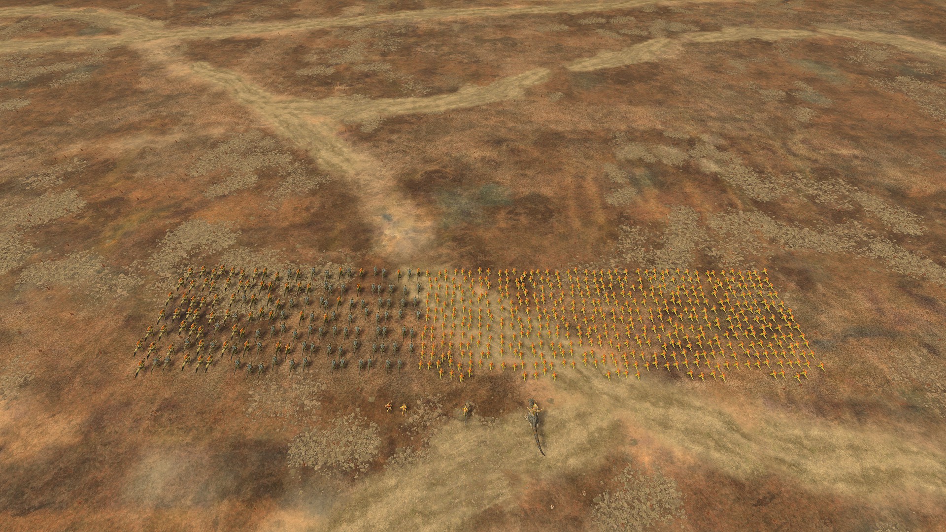 Lizardmen faction Cult of Sotek's Saurus units change colour depending ...