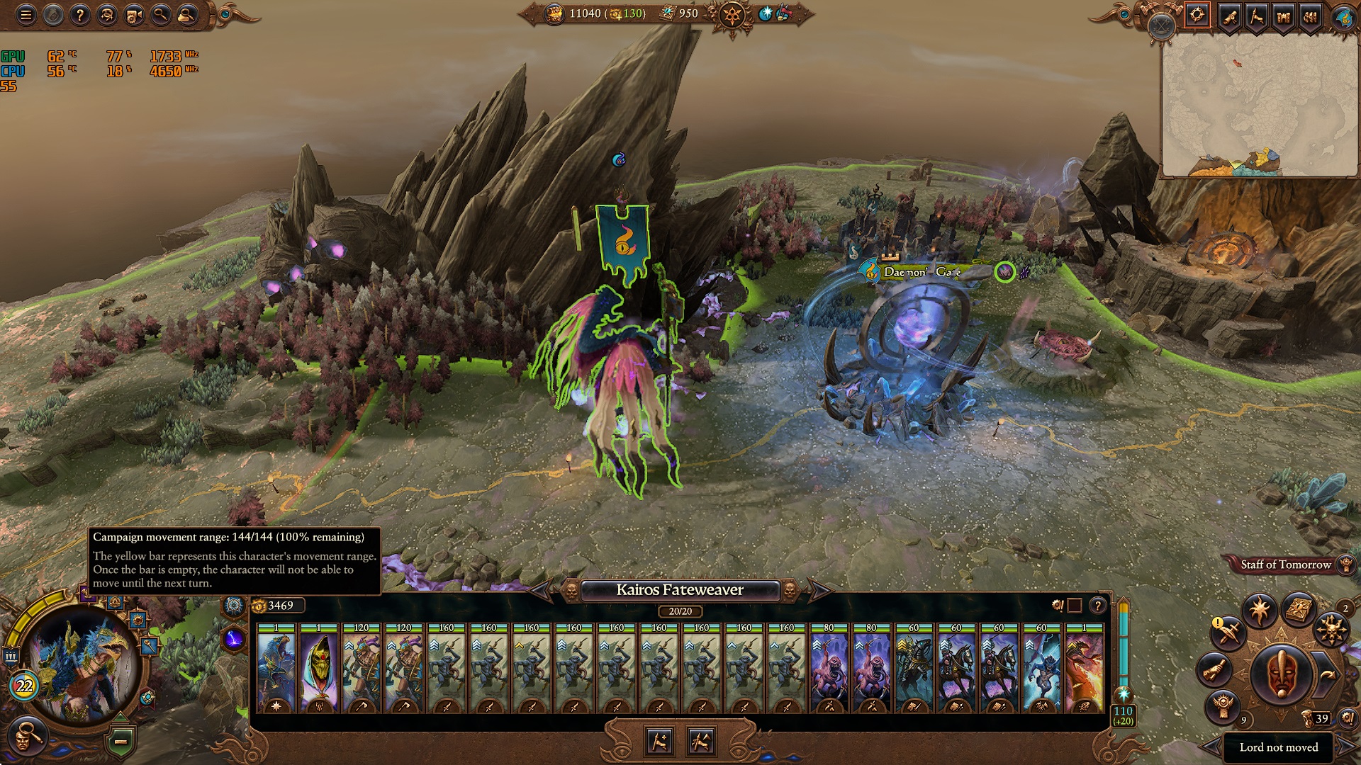 Movement bug on the campaign map - Total War: Warhammer