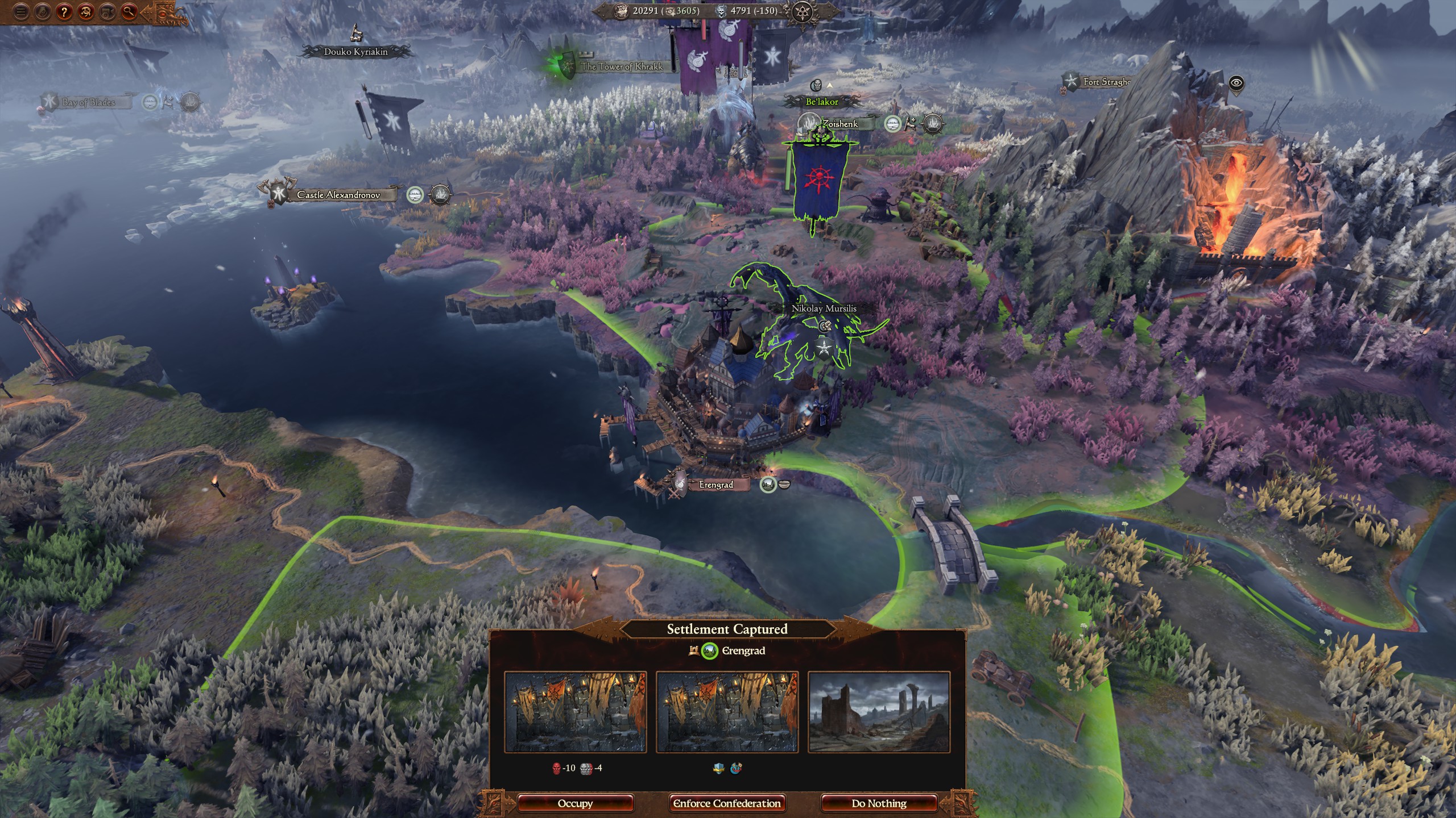 CTD on WoC Confederation - Total War: Warhammer