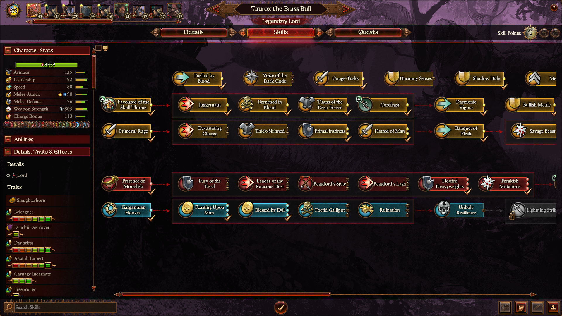 Taurox minotaur units perish after manual battle - Total War: WARHAMMER