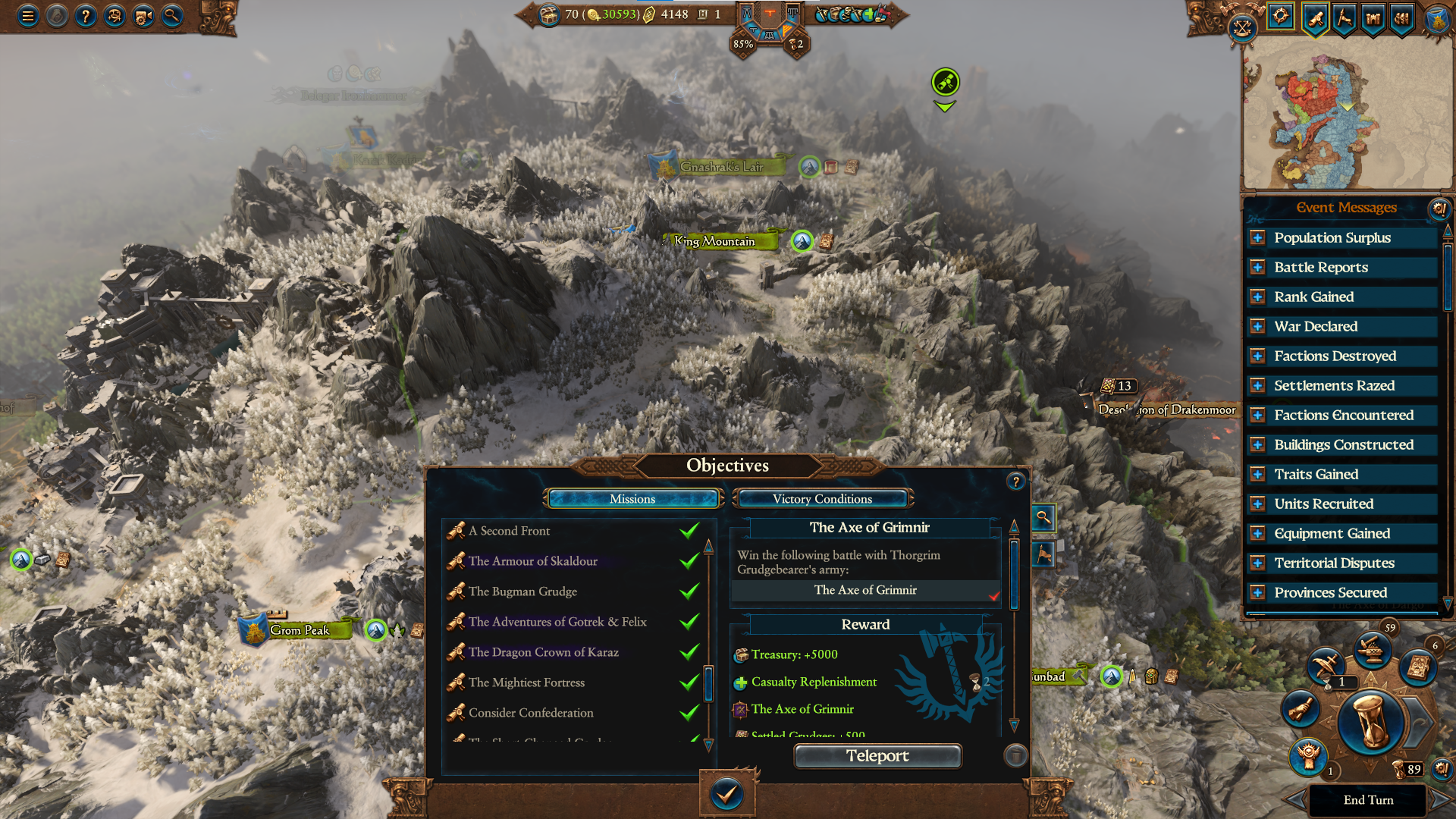 Quest battle finished in RoC not marked as completed - Total War: WARHAMMER
