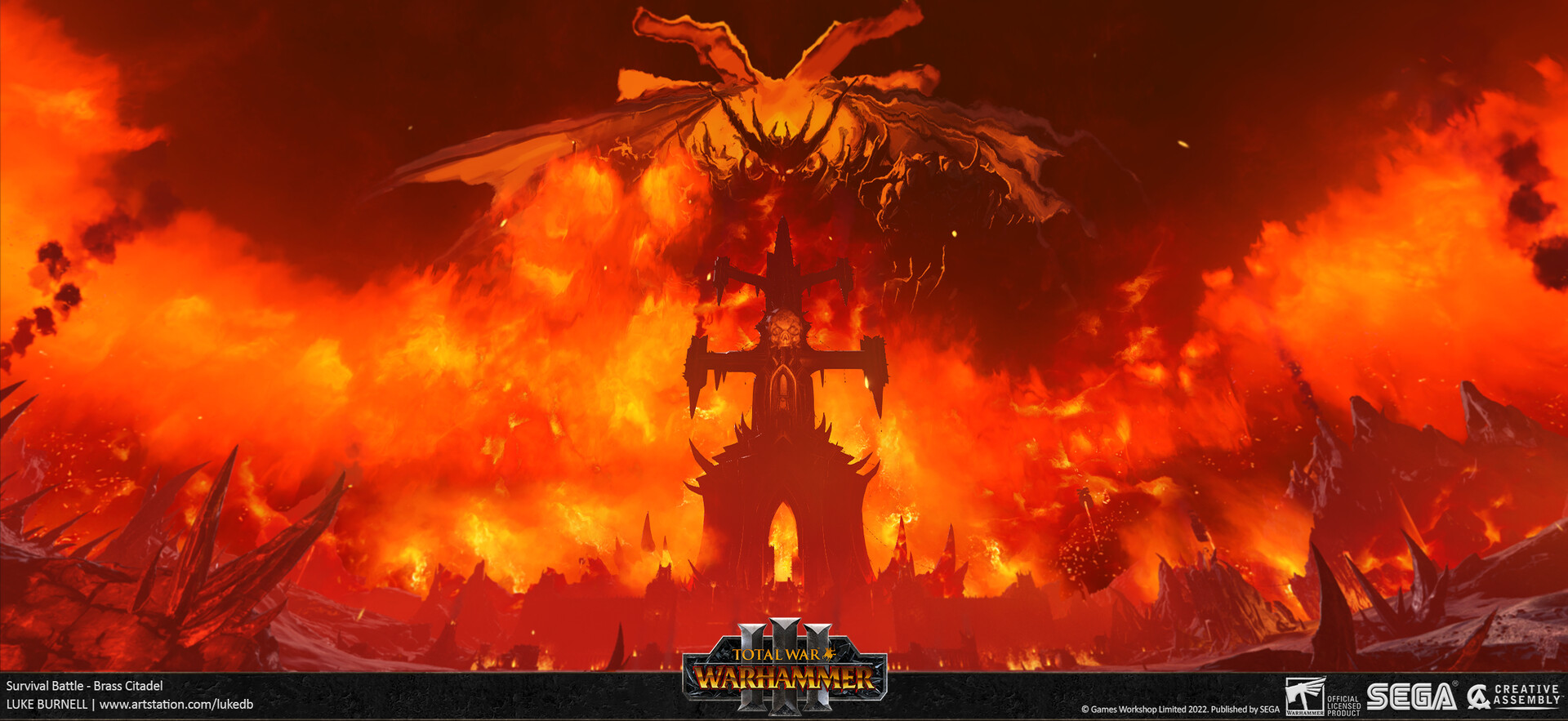 Khorne is not visible from his The Brass Citadel Battle Map! For me ...