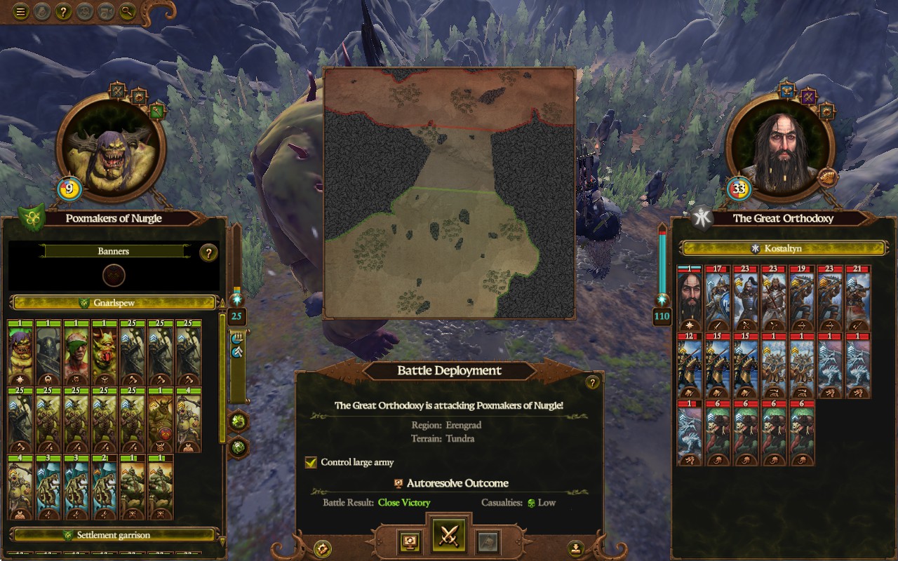 Kislev / Chaos wastes bug, areas near the deployment zone do not ...