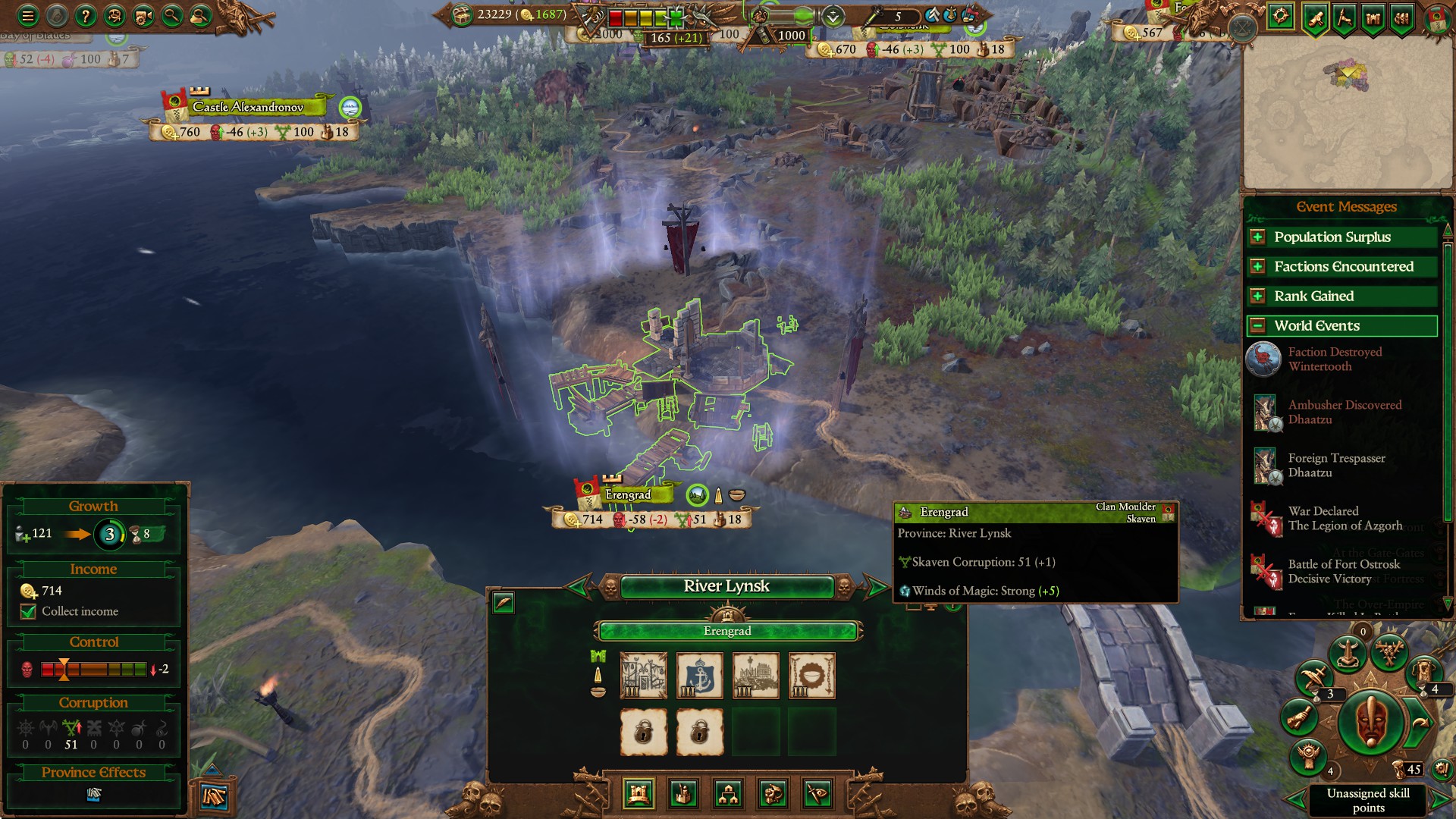 Frustrating settlement down-sizing. - Total War: WARHAMMER