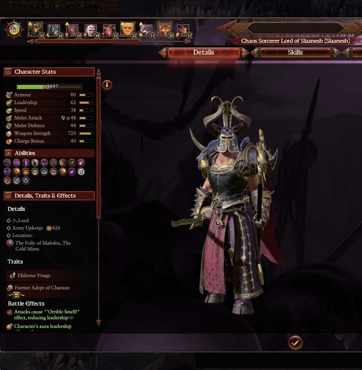 Mount missing for Slaanesh Characters in WOC factions - Total War ...