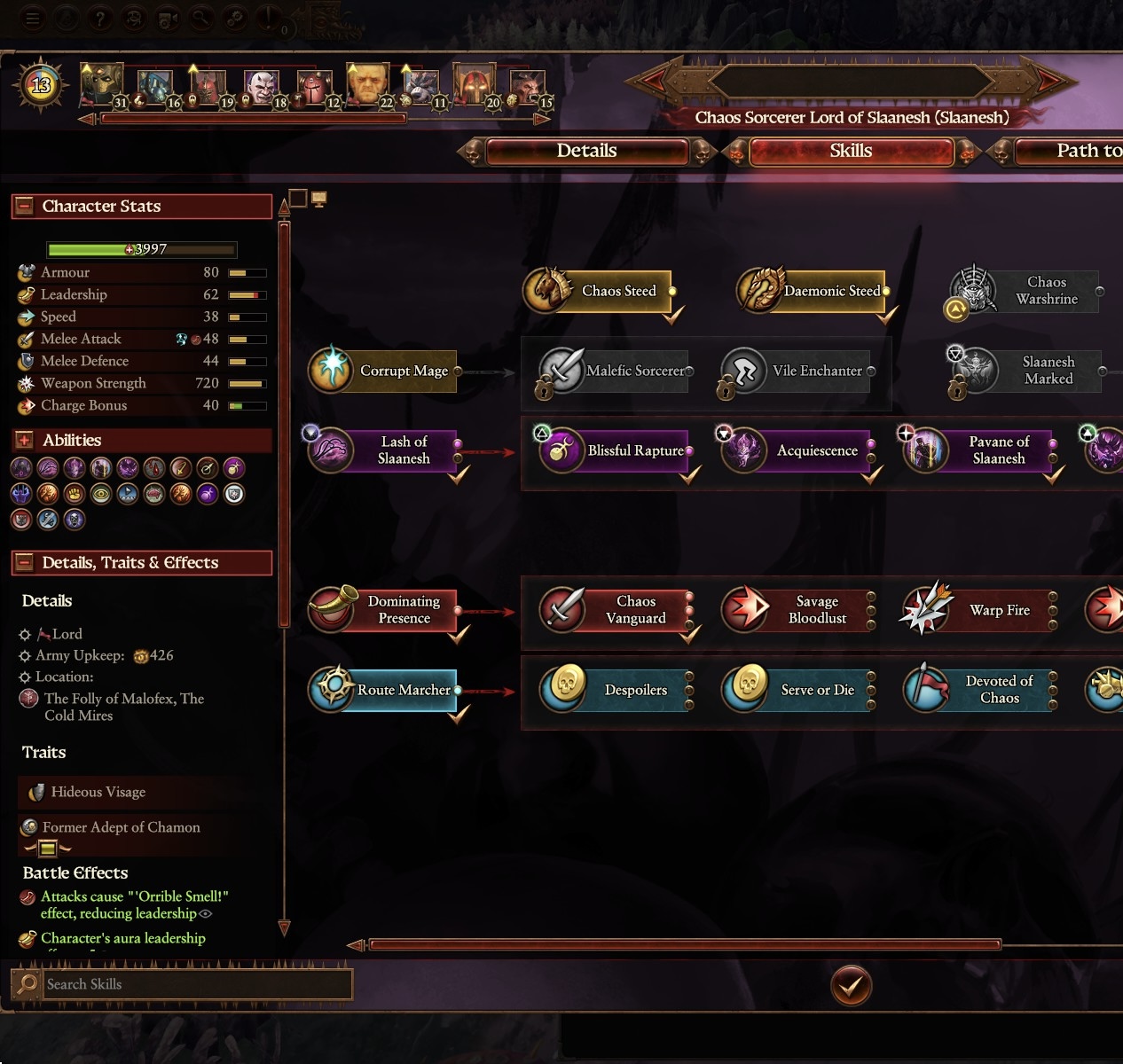 Mount missing for Slaanesh Characters in WOC factions - Total War ...