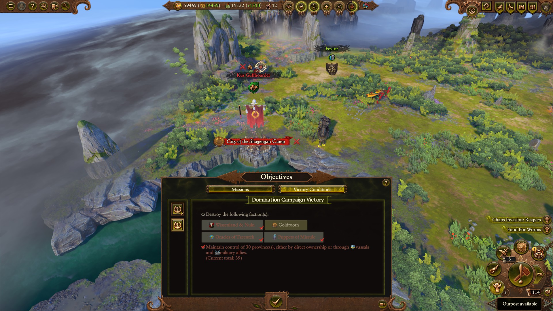 ogre camp out of the map - Total War: WARHAMMER