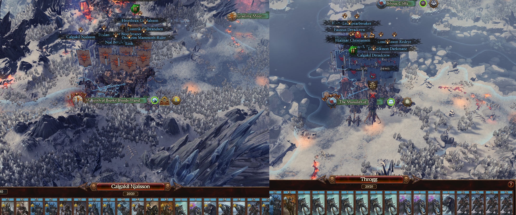 Vassals stacking armies in capitol. - Total War: Warhammer