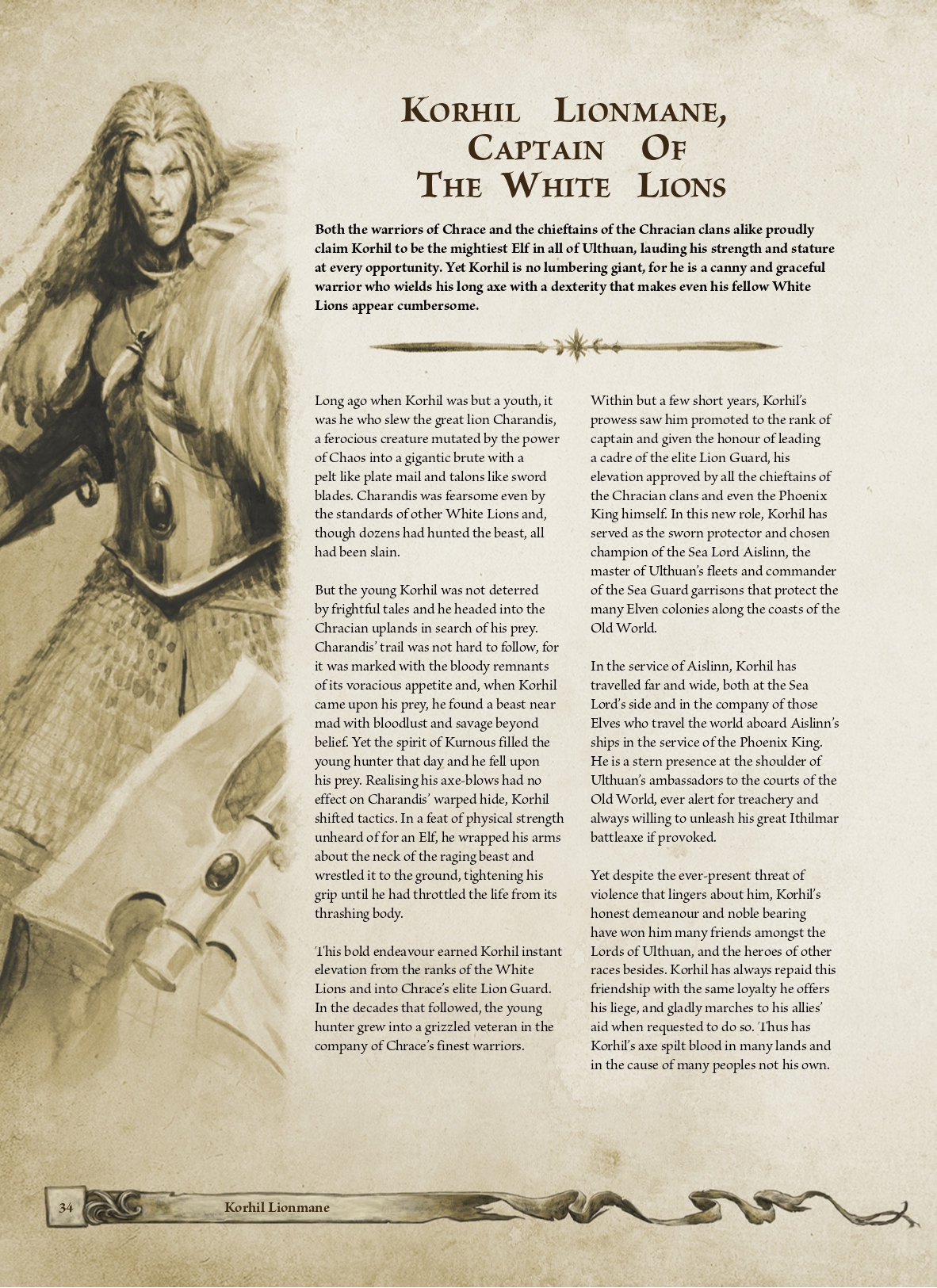 Special characters for High Elves(TOW) - Total War: Warhammer