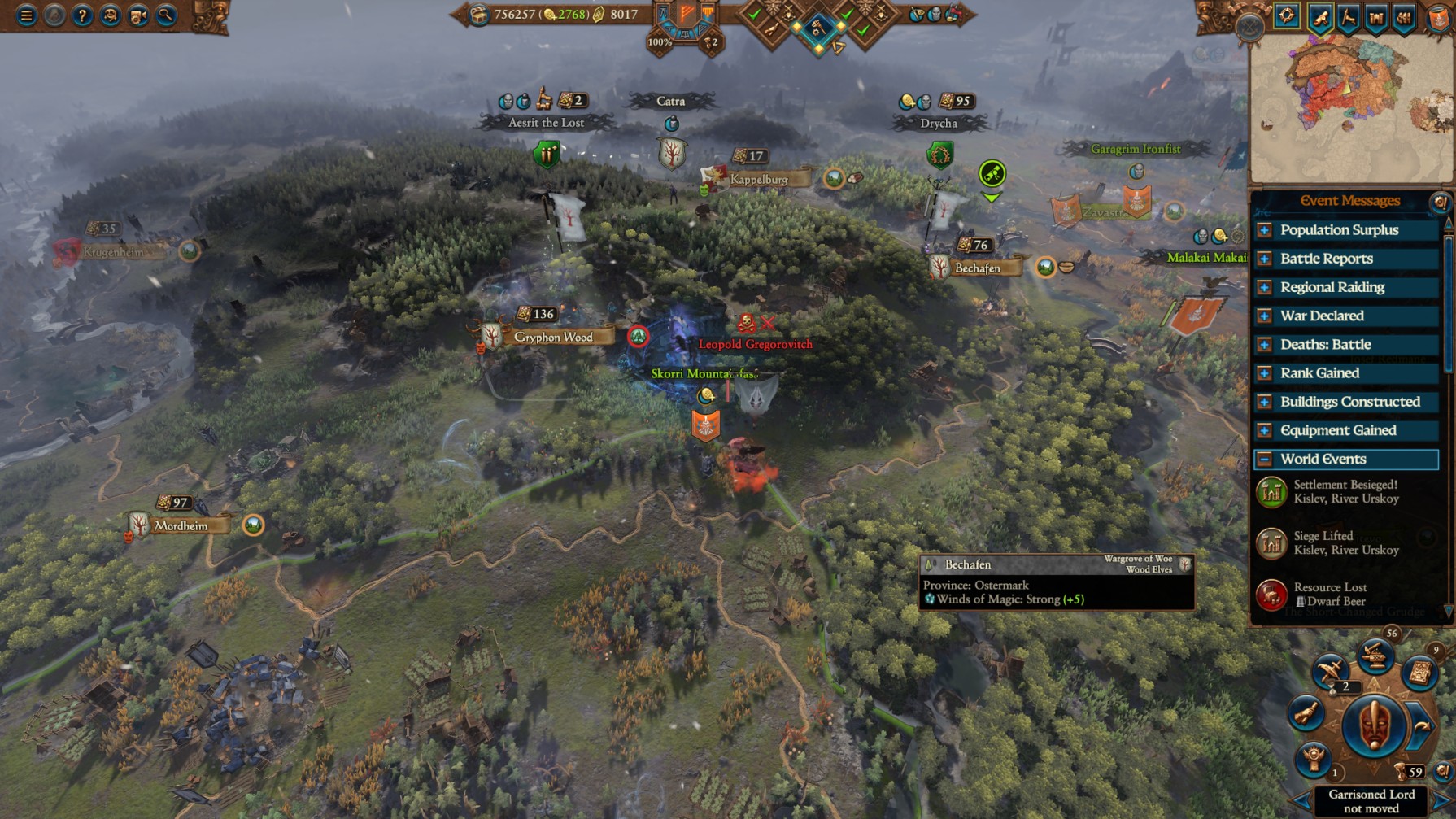 Maldred Helstein and Leopold Gregorovitch army respawing after every ...