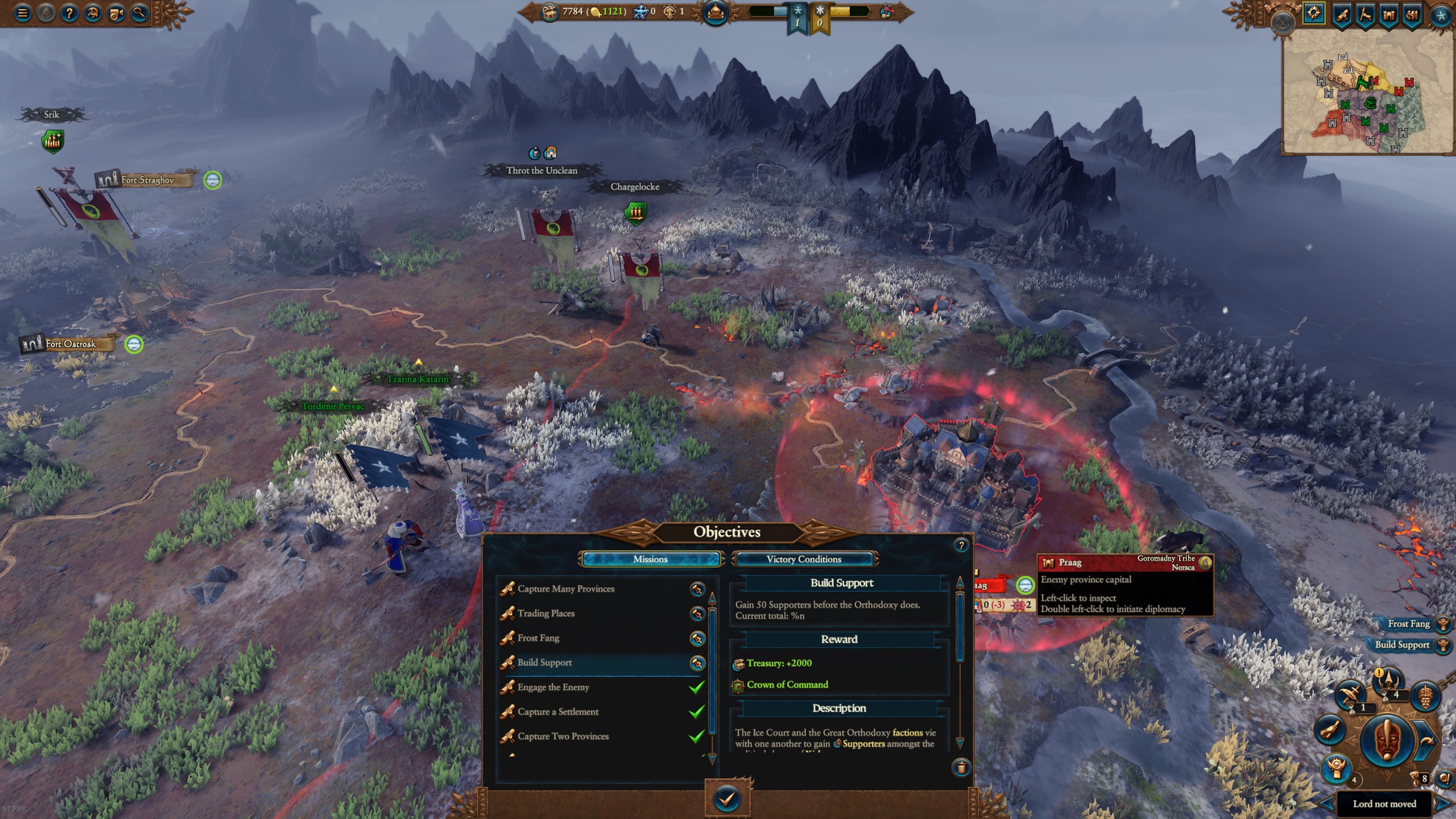 Still receiving kislev supporter race missions - Total War: Warhammer