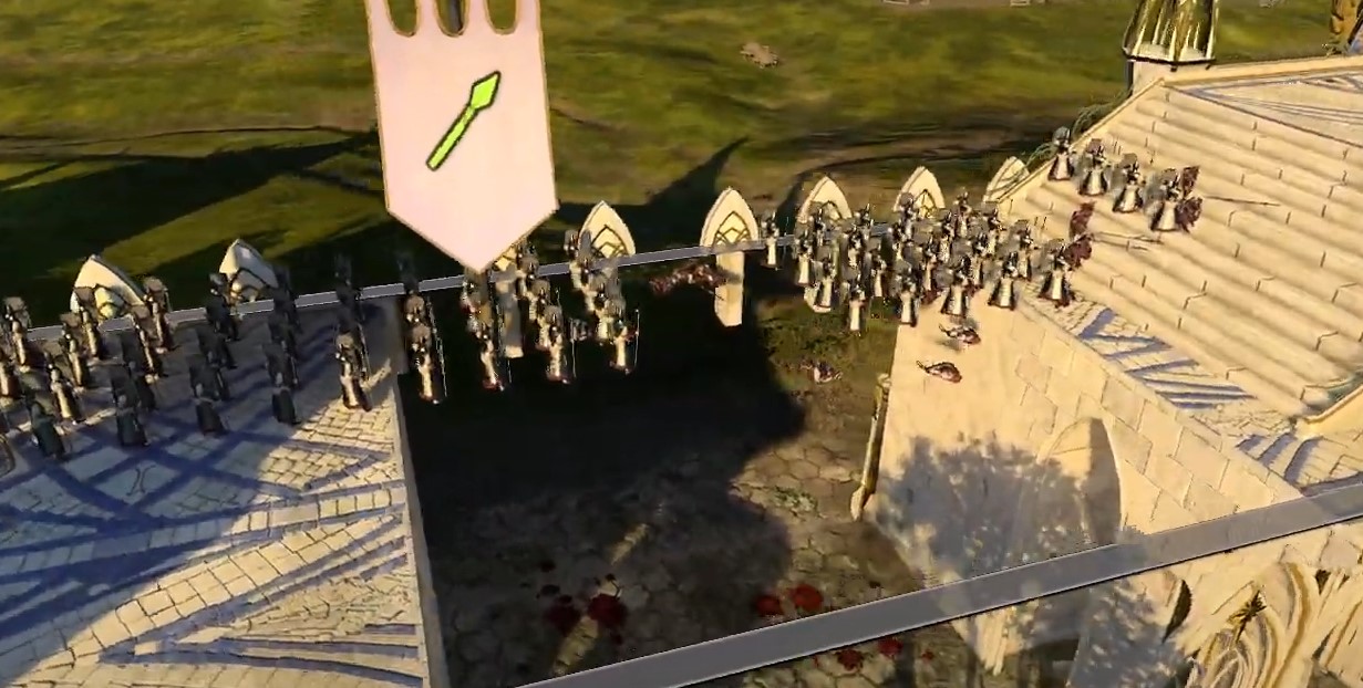 INVISIBLE WALL SECTIONS AFTER DESTROYING TURRET TOWERS - Total War ...
