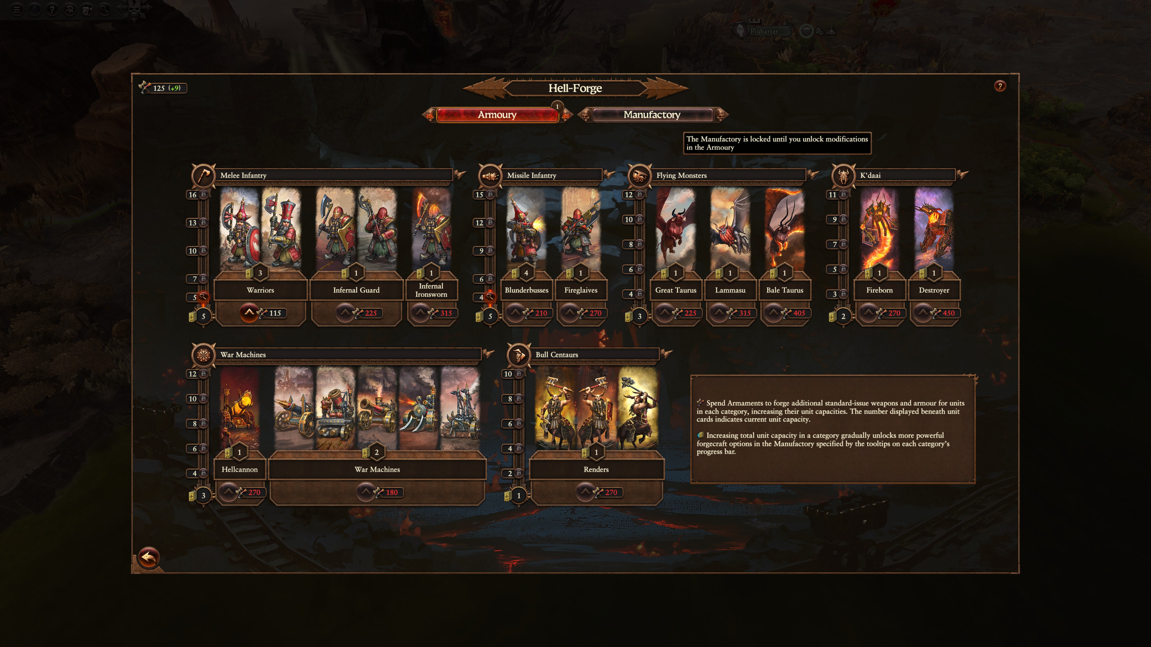 Chaos Dwarf Hell Forge Black Screen - Total War: Warhammer