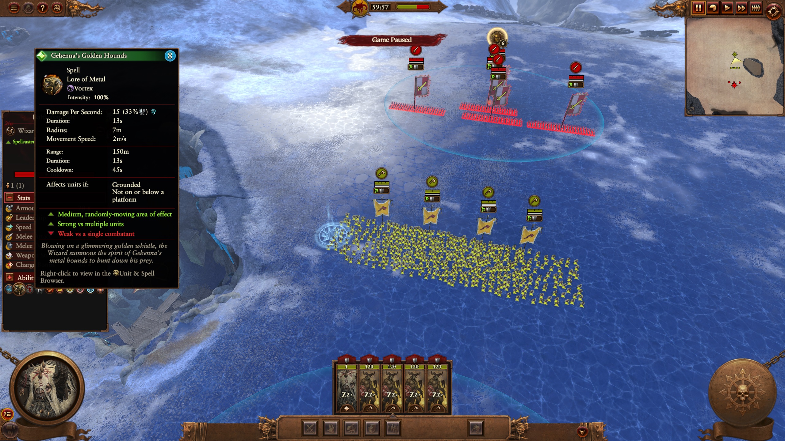 AI almost always cast wind and breath spells vertically - Total War ...