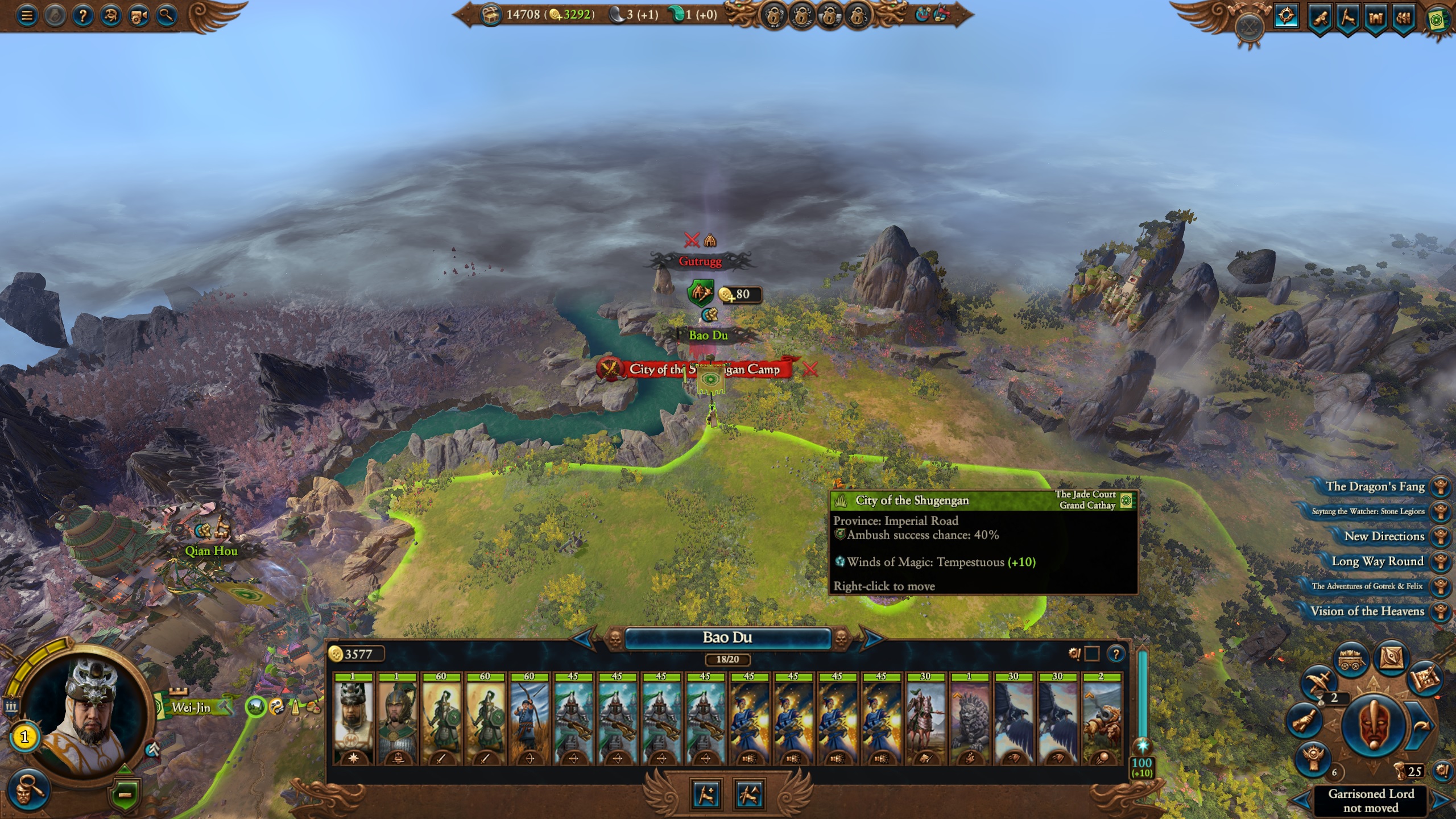Ogre camp out of bounds - Total War: WARHAMMER