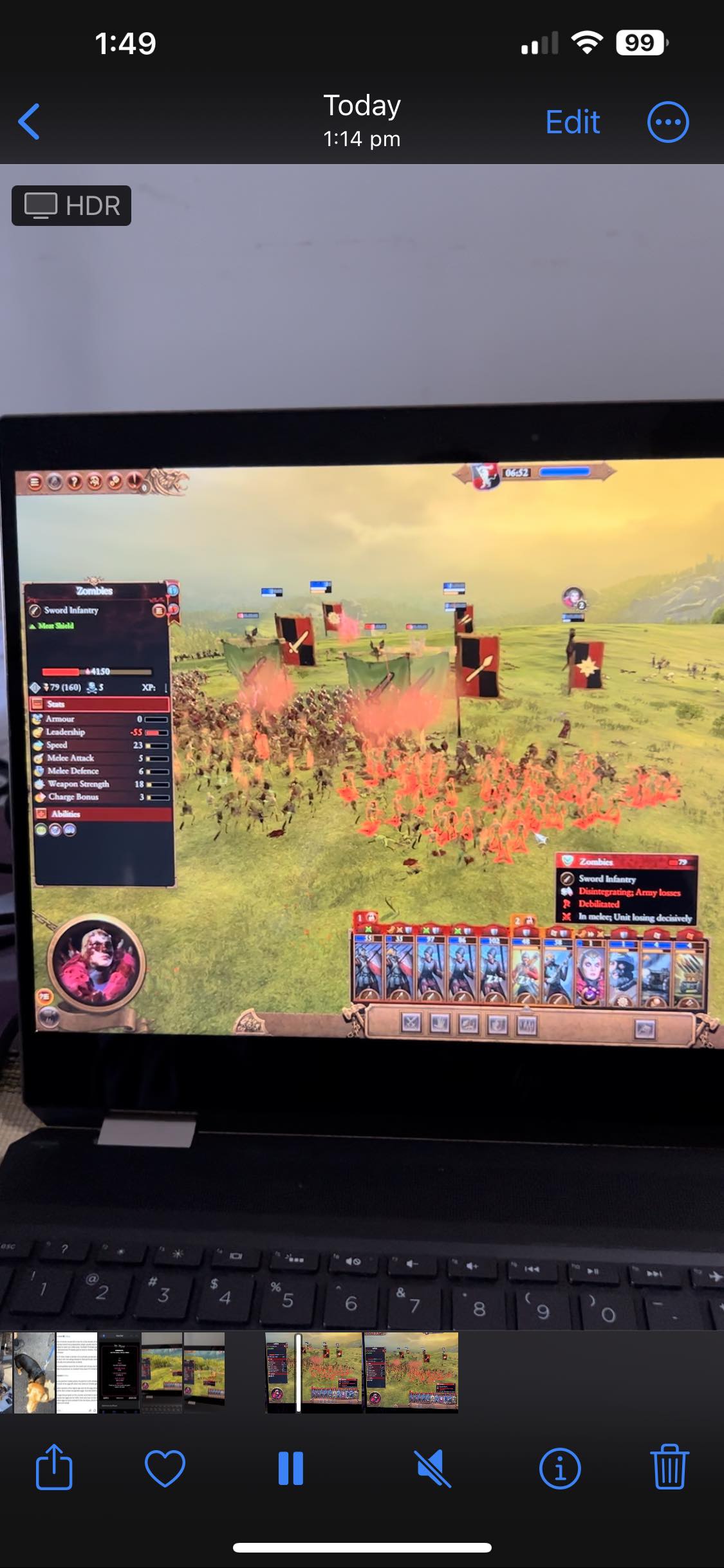 Vampire Counts units not losing health when crumbling or disintegrating ...