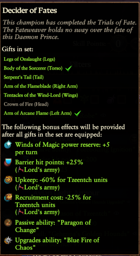 Crown of Fire (Head) Daemons of Chaos not working/missing - WARHAMMER3 ...