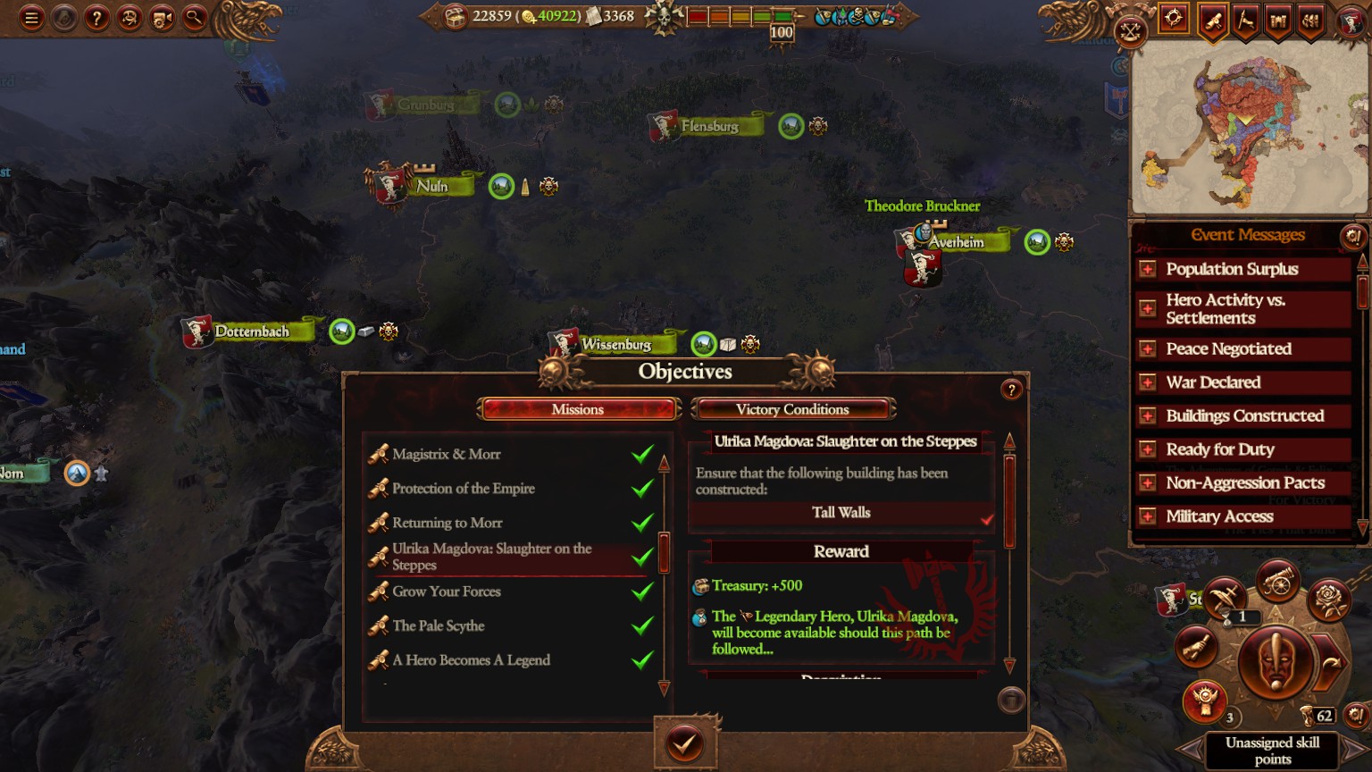 Ulrika quest bug (Nuln and Wissenland campaign) - Total War: WARHAMMER