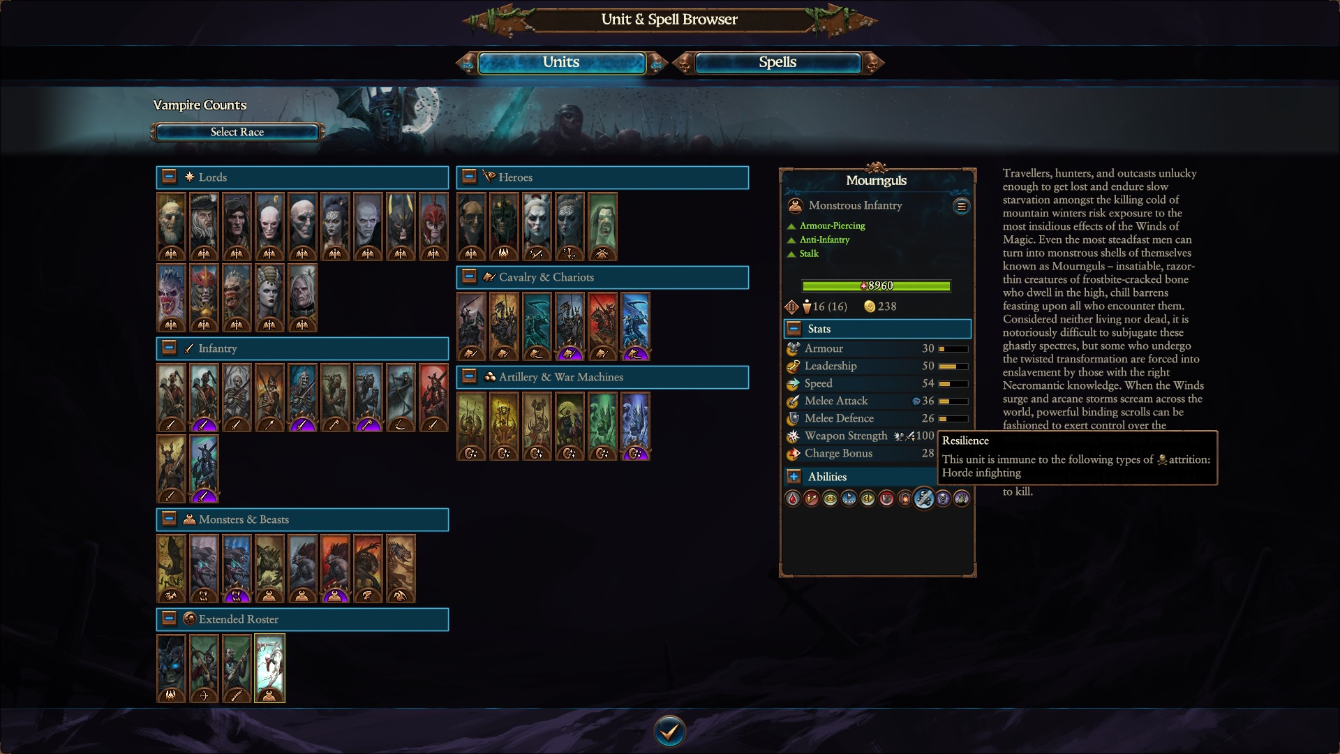 Vampire Coast Resilience not showing Vampiric Corruption - Total War ...