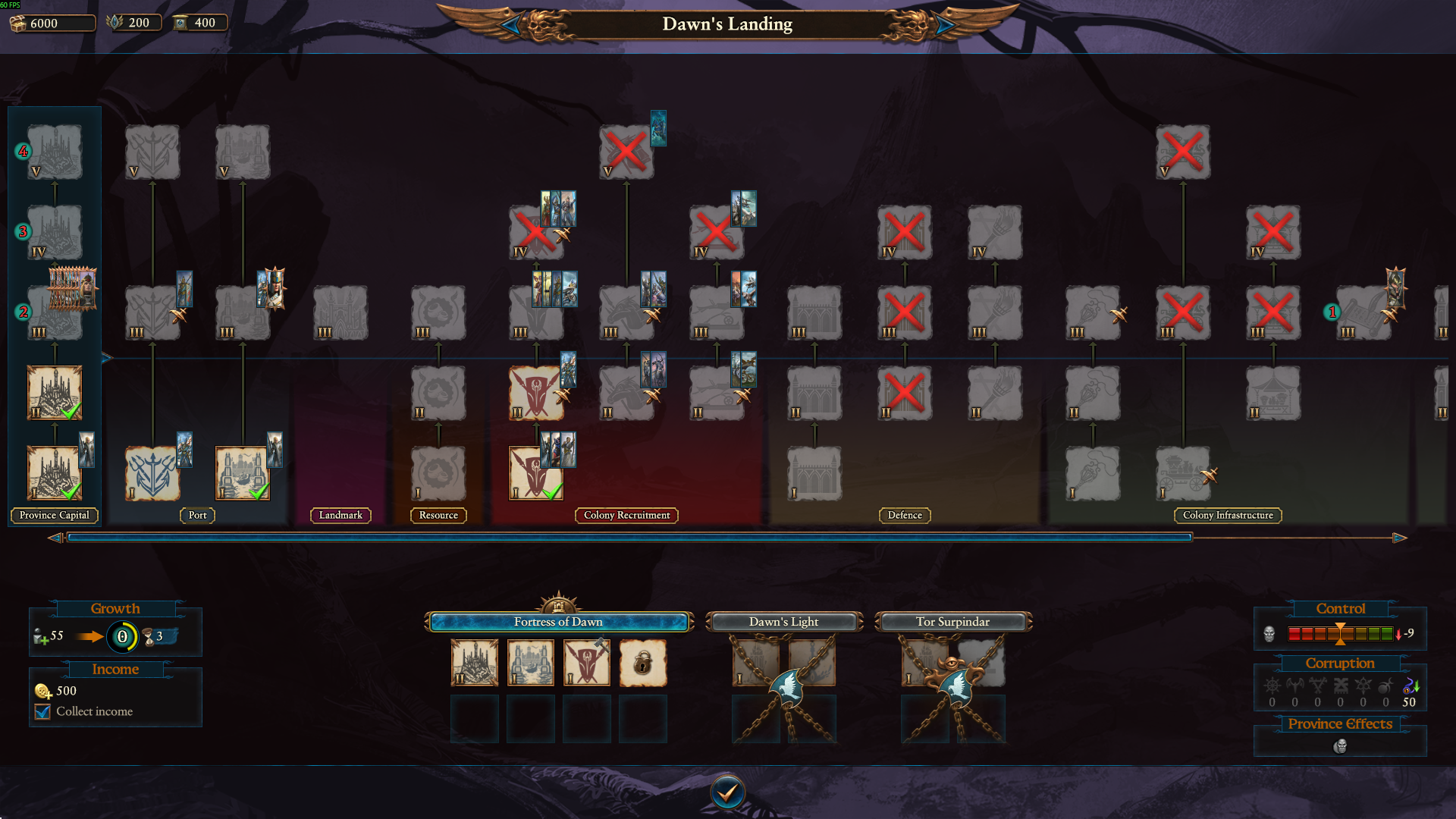 Aislinn gets two harbour chains in Dawn's Landing - Total War: WARHAMMER