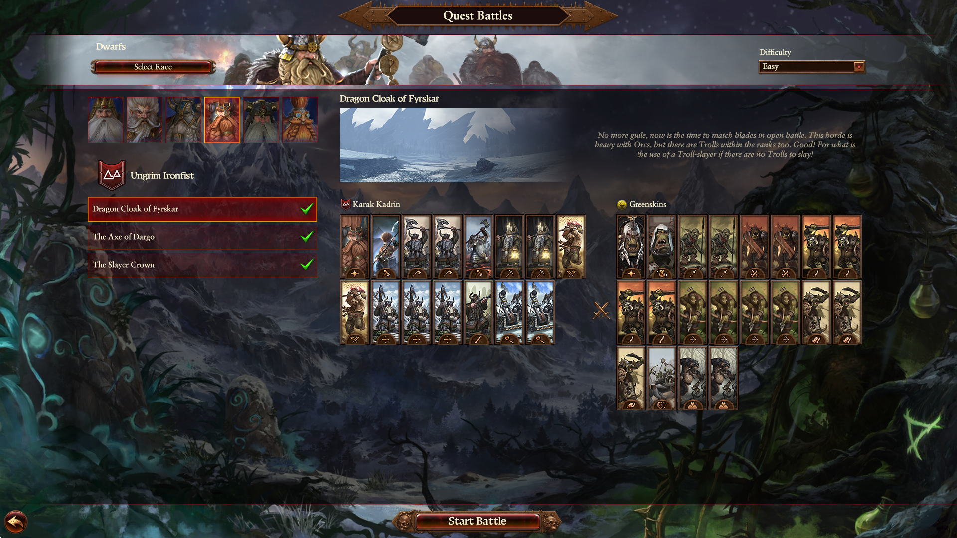 Missing quest battles in WH3 - Total War: WARHAMMER